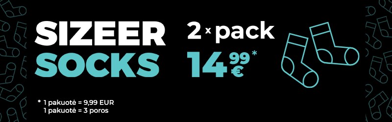 Aktualūs pasiūlymai | Nuolaidos kodas - Sizeer.lt
