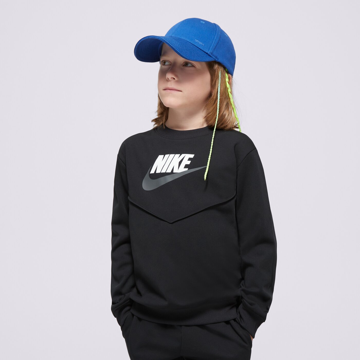NIKE TRENINGAS K NSW TRACKSUIT POLY CREW HBR BOY FD3090-010 JUODA 55,00 ...