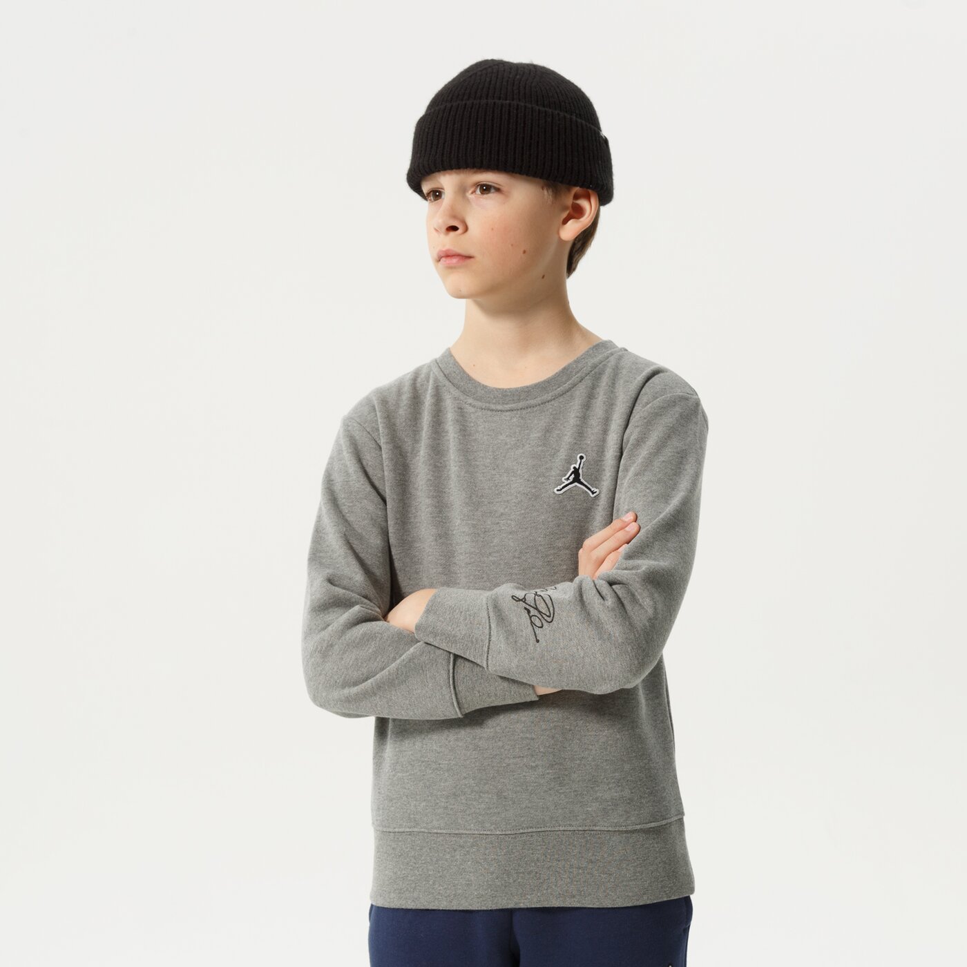 JORDAN DŽEMPERIS JUMPMAN ESSENTIALS CREW BOY 95B130-GEH PILKA 30,00 EUR ...