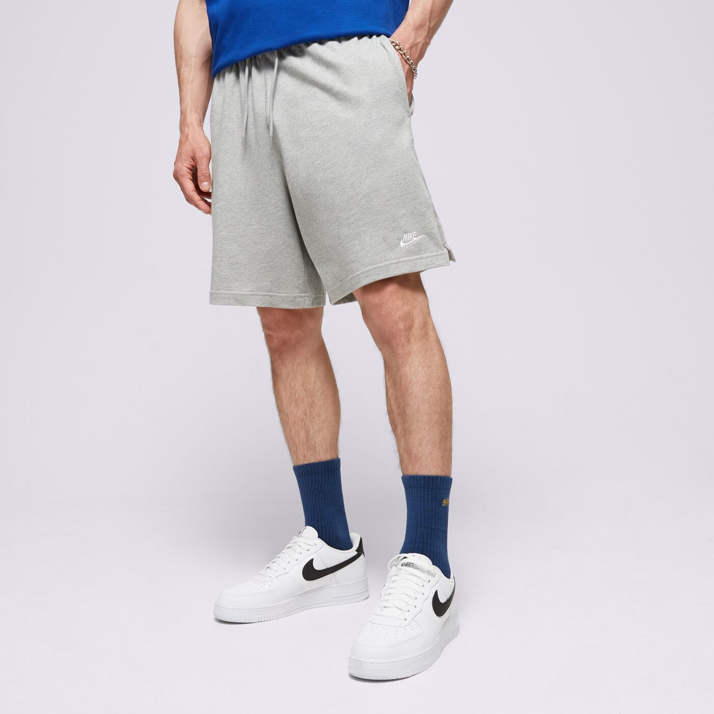 NIKE ŠORTAI M NK CLUB KNIT SHORT FQ4359-063 PILKA 40,00 EUR | Šortai ...