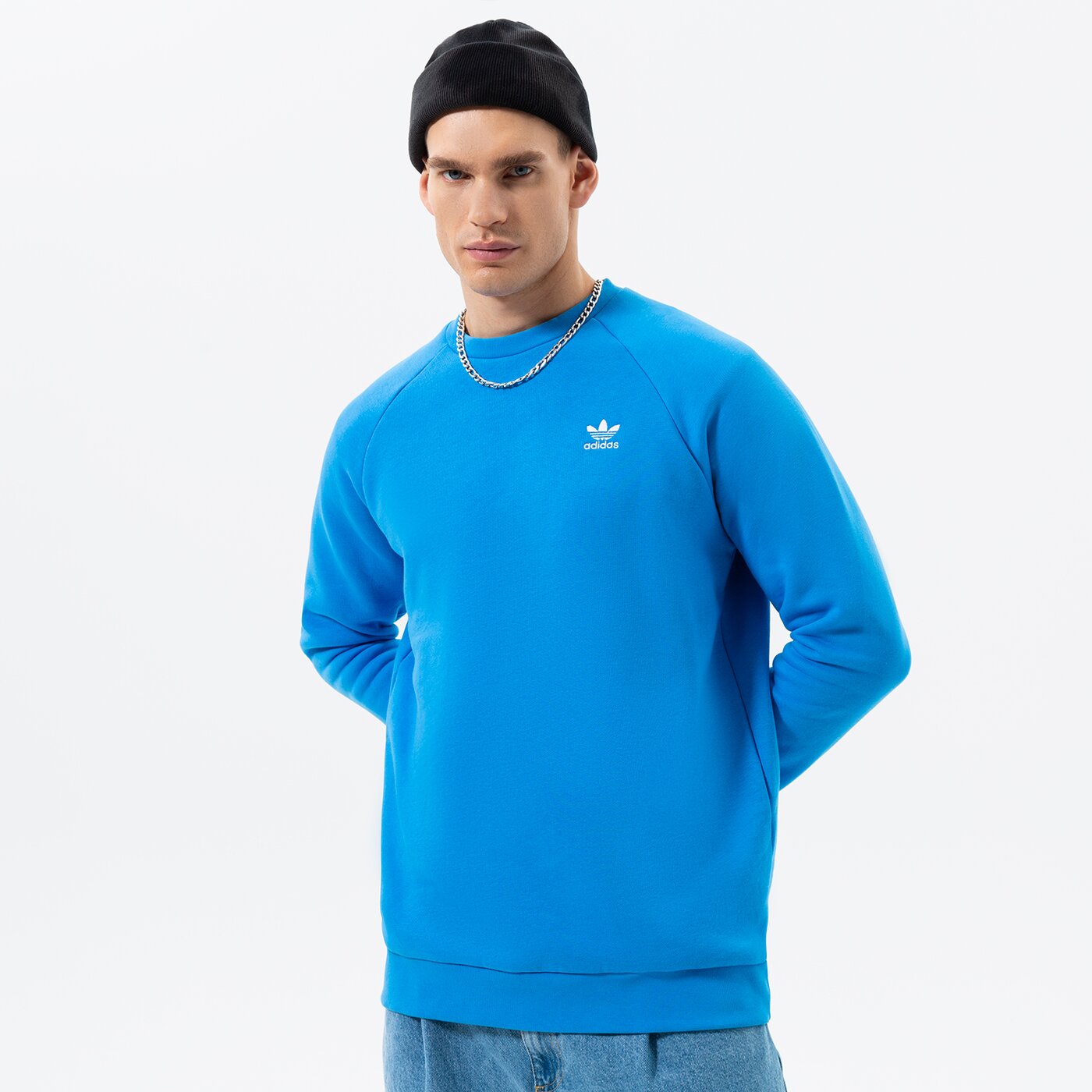 ADIDAS DŽEMPERIS ESSENTIAL CREW HJ7992 MELYNA 40,00 EUR | Džemperiai ...