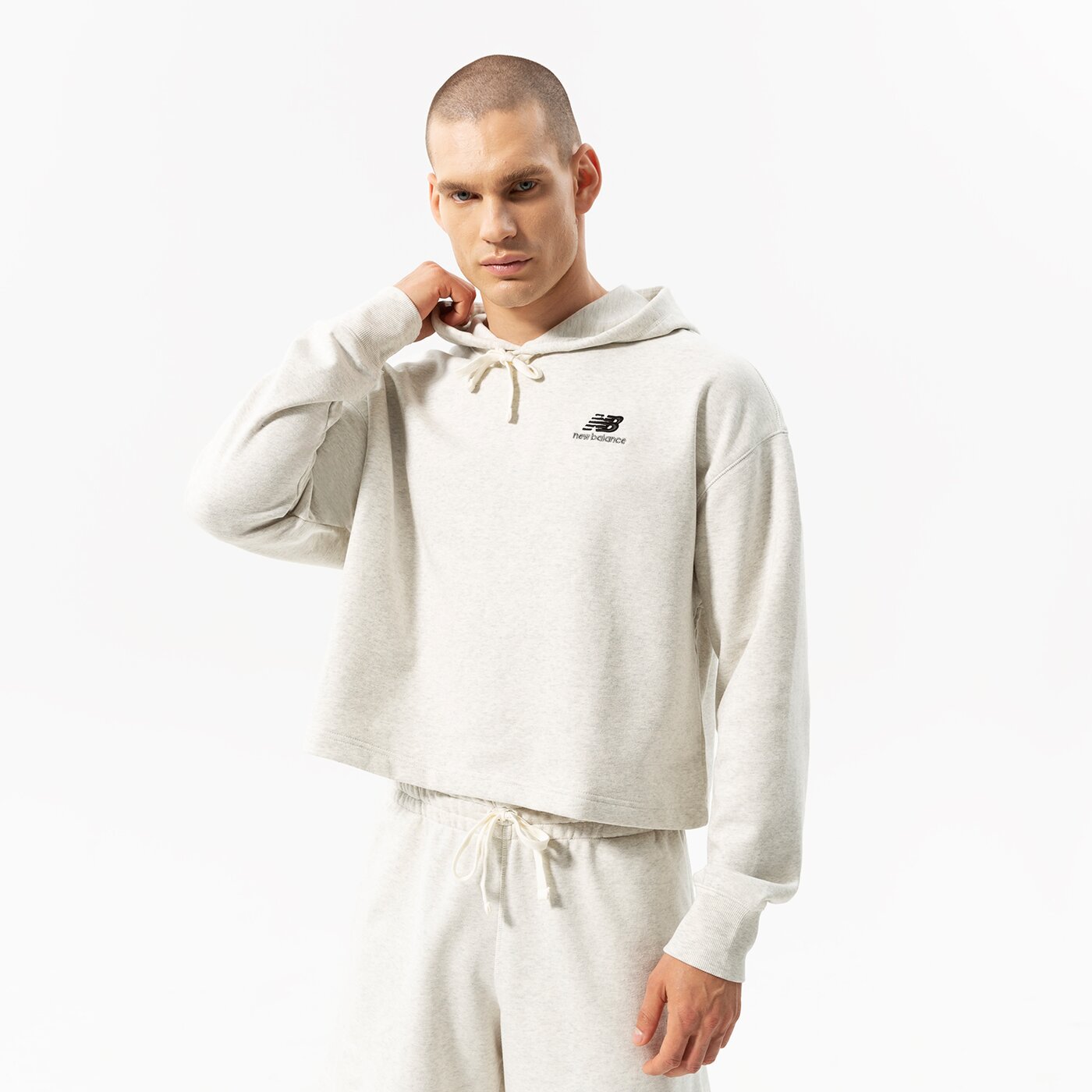 NEW BALANCE DŽEMPERIS SU GOBTUVU NB ESSENTIALS UNI-SSENTIALS UT21502SAH ...
