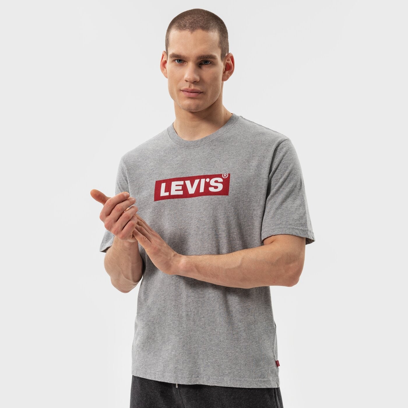 LEVI'S MARŠKINĖLIAI SS RELAXED FIT TEE 16143-0435 PILKA 25,00 EUR ...