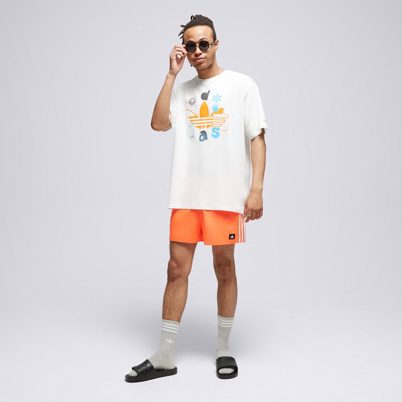 ADIDAS ŠORTAI 3S CLX SH VSL HT4371 ORANŽINĖ 24,00 EUR | Šortai | e ...