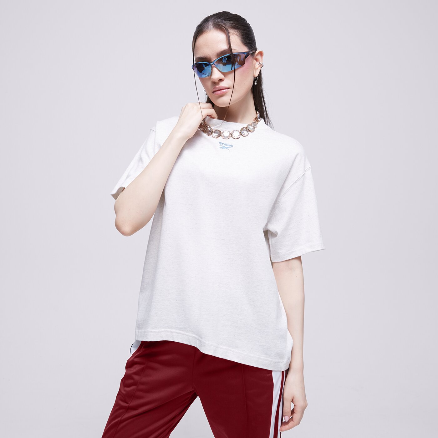 REEBOK MARŠKINĖLIAI CL AE RELAXED FIT TEE IC8092 BALTA 9,00 EUR ...