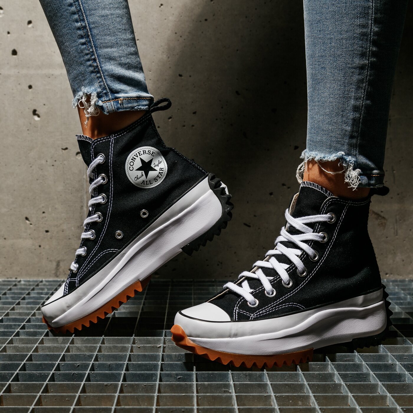 Converse Run Star Hike moteriški kedai juodi 166800C | Sizeer.lt