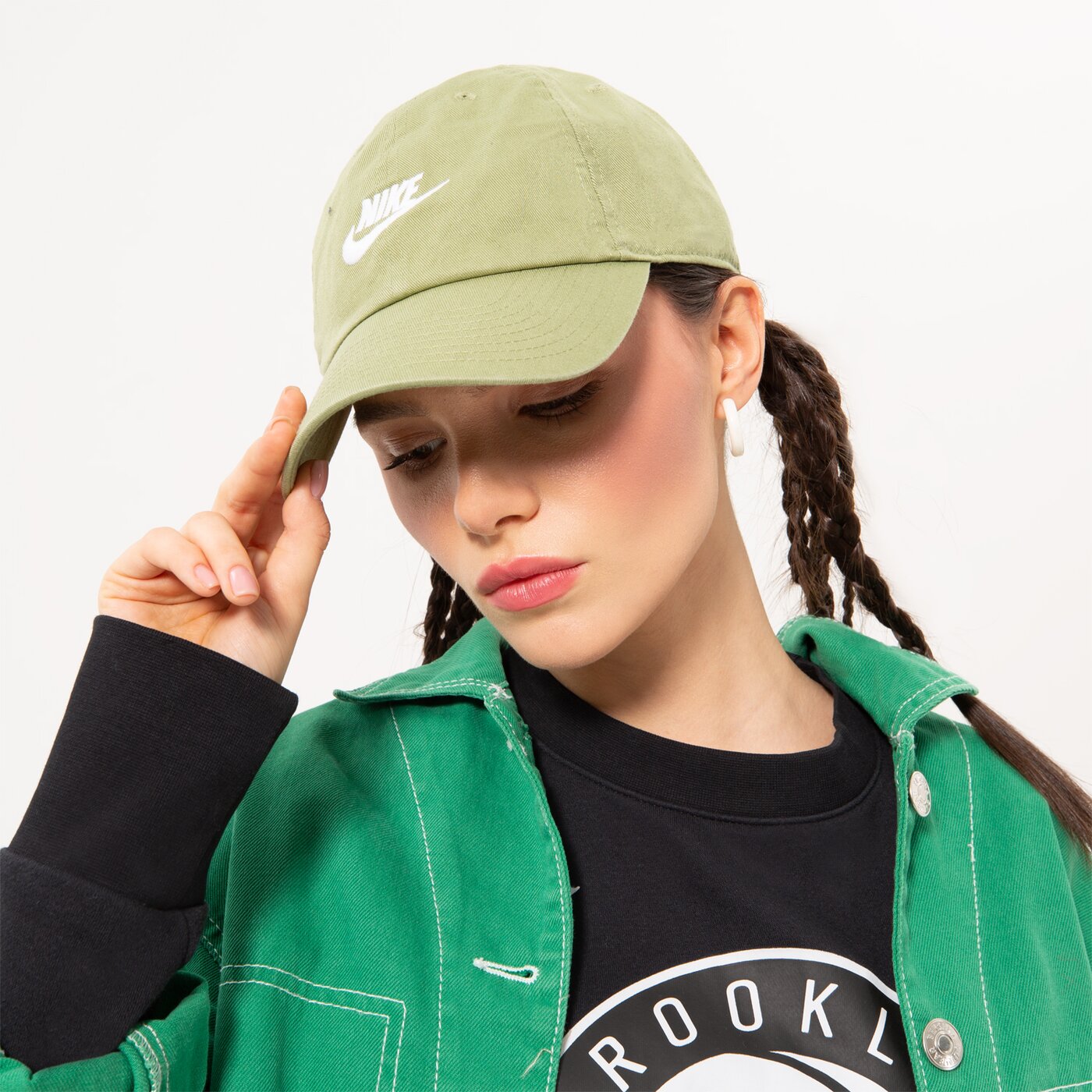 NIKE KEPURĖ SPORTSWEAR HERITAGE86 FUTURA WASHED 913011-334 ŽALIA 18,00 ...