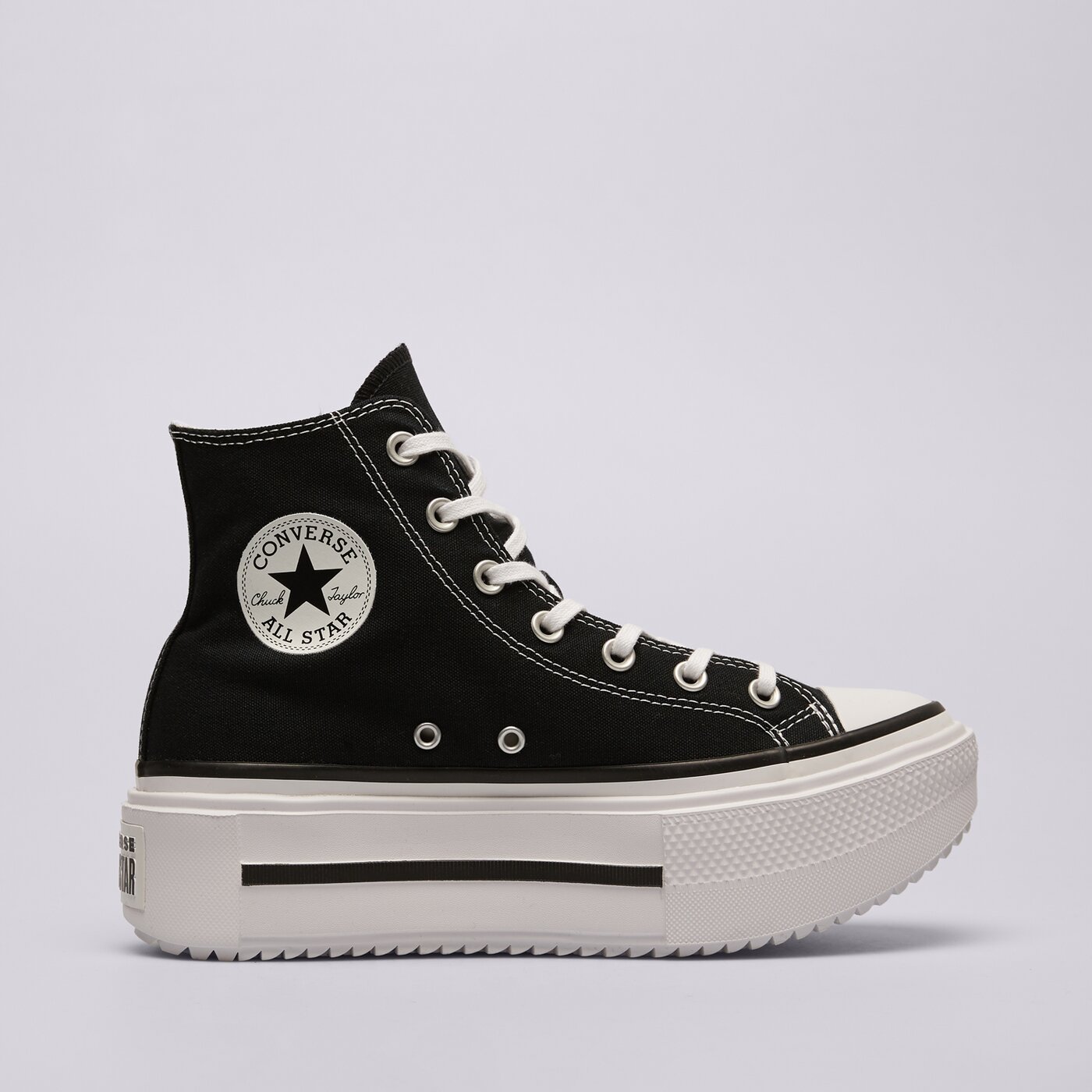 CONVERSE CHUCK TAYLOR ALL STAR LIFT DOUBLE STACK A12975C JUODA 79,00 ...