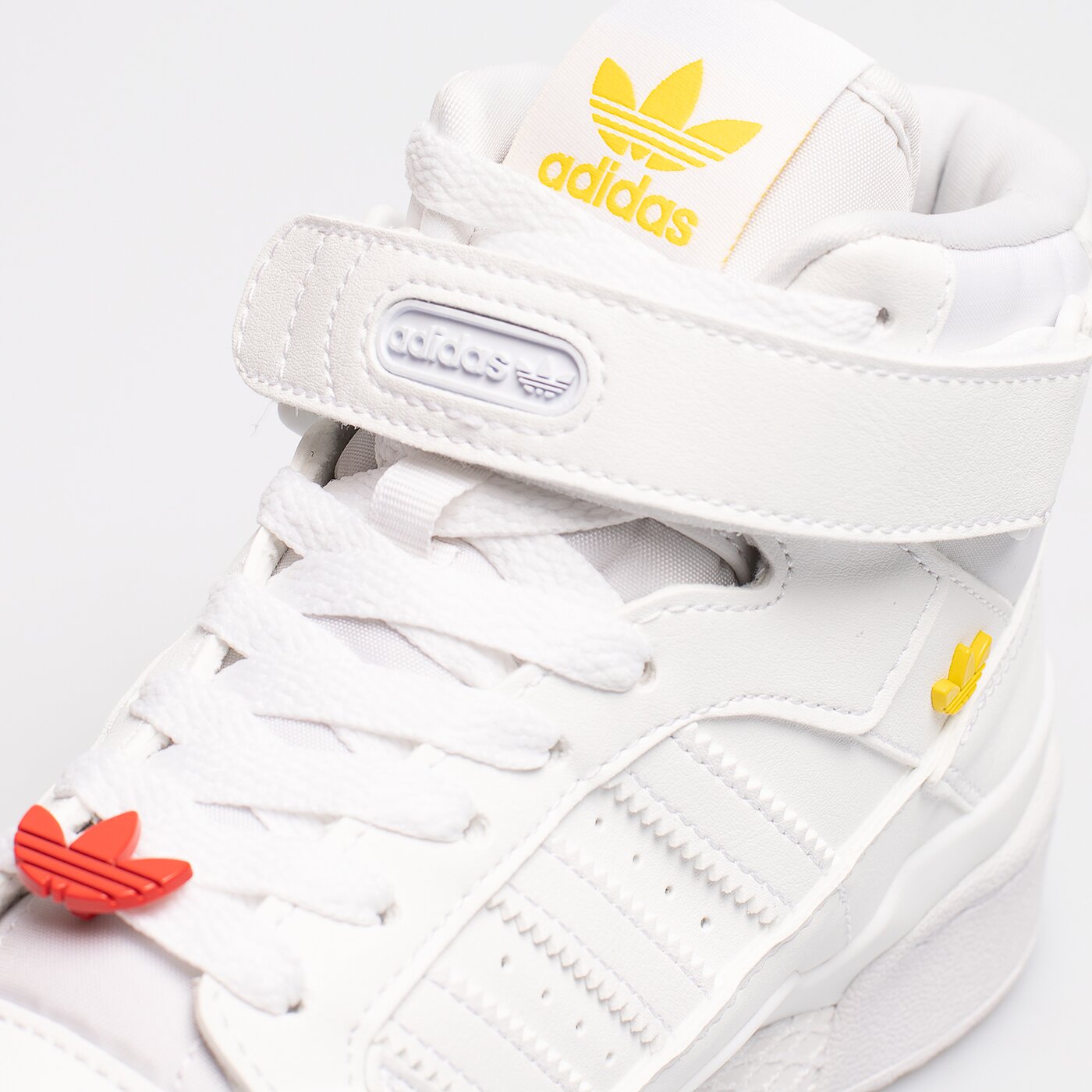 ADIDAS FORUM MID J GY9235 BALTA 49,99 EUR | Kedai | e. parduotuvėje ...