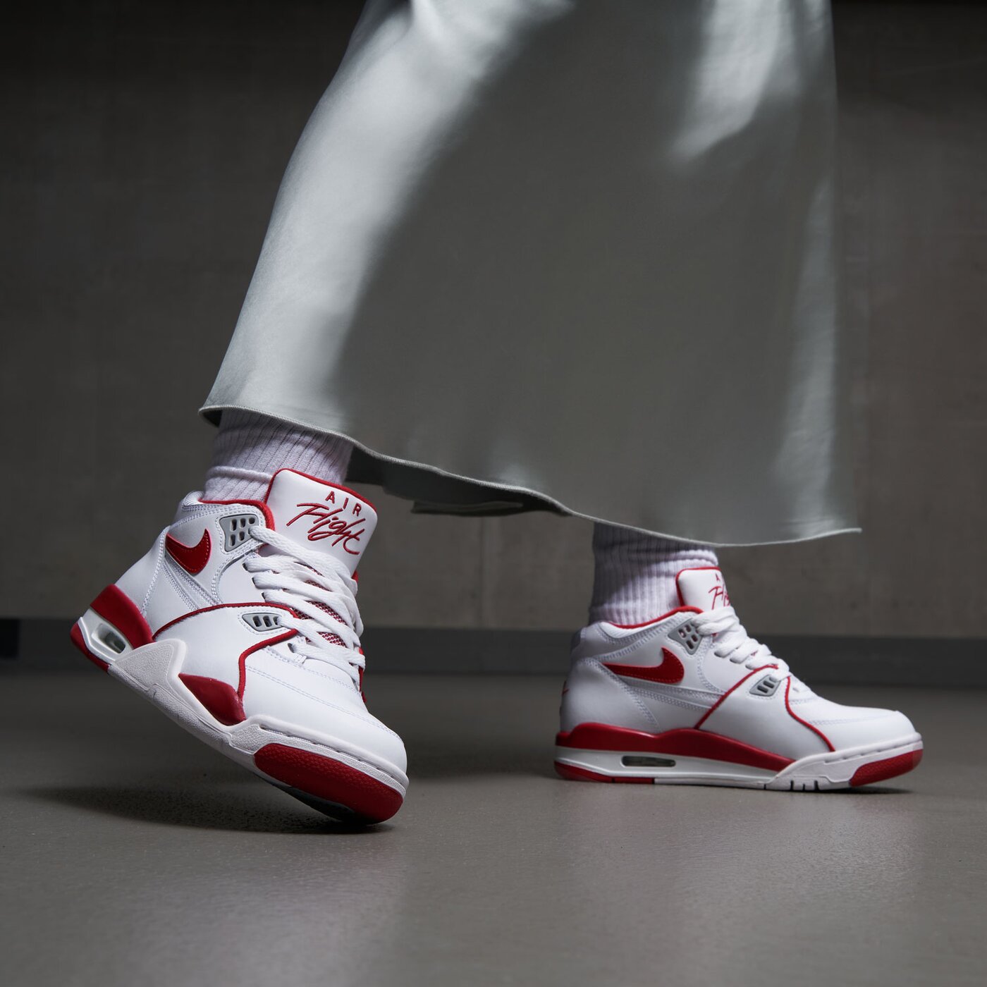 NIKE AIR FLIGHT 89 HF0406-101 BALTA 64,00 EUR | Kedai | e. parduotuvėje ...