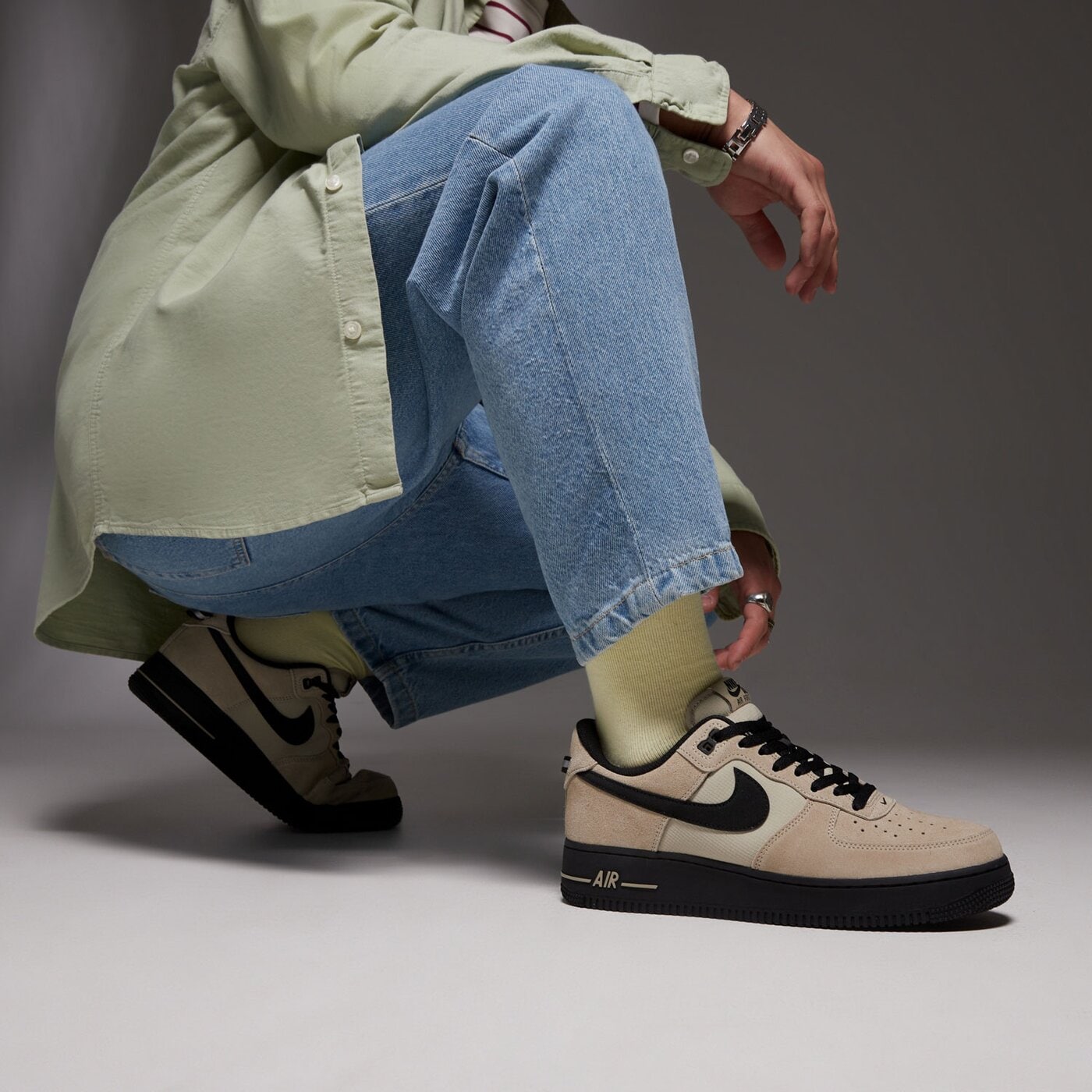 NIKE AIR FORCE 1 '07 HV6526-200 RUSVAI ŽALSVA 130,00 EUR | Kedai | e ...