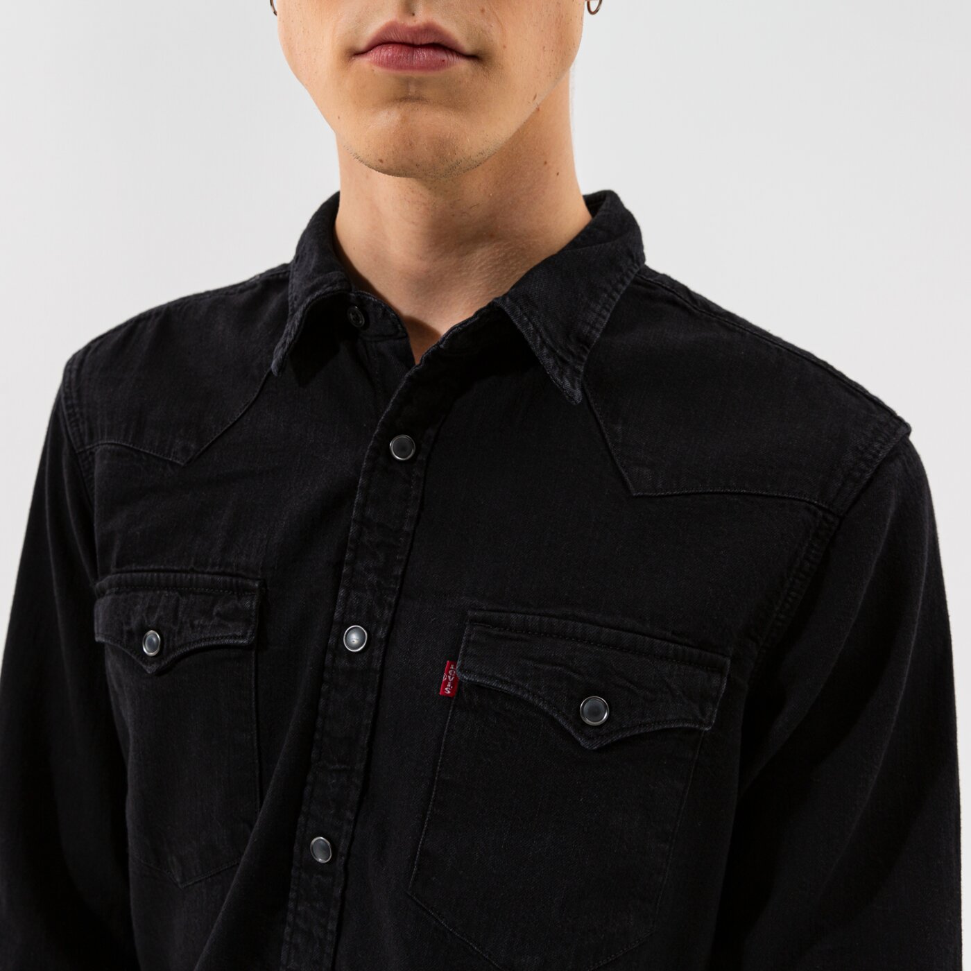 LEVI'S MARŠKINIAI BARSTOW WESTERN STANDARD | 857440002 | JUODA | 63,74 ...