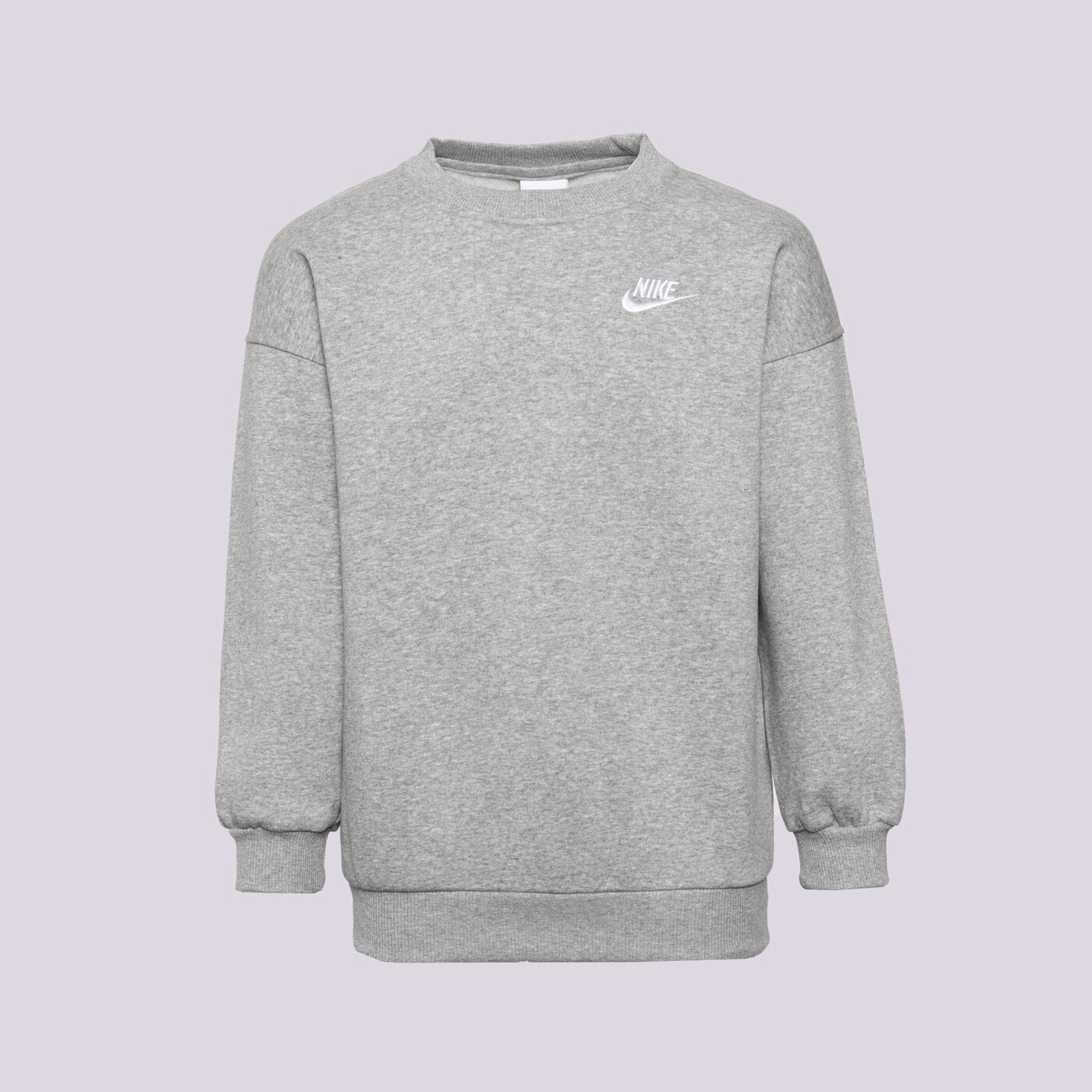 NIKE DŽEMPERIS G NSW CLUB FLC OVRSZD CREW LBR GIRL FD2923-063 PILKA 24,65 EUR | Džemperiai | e ...