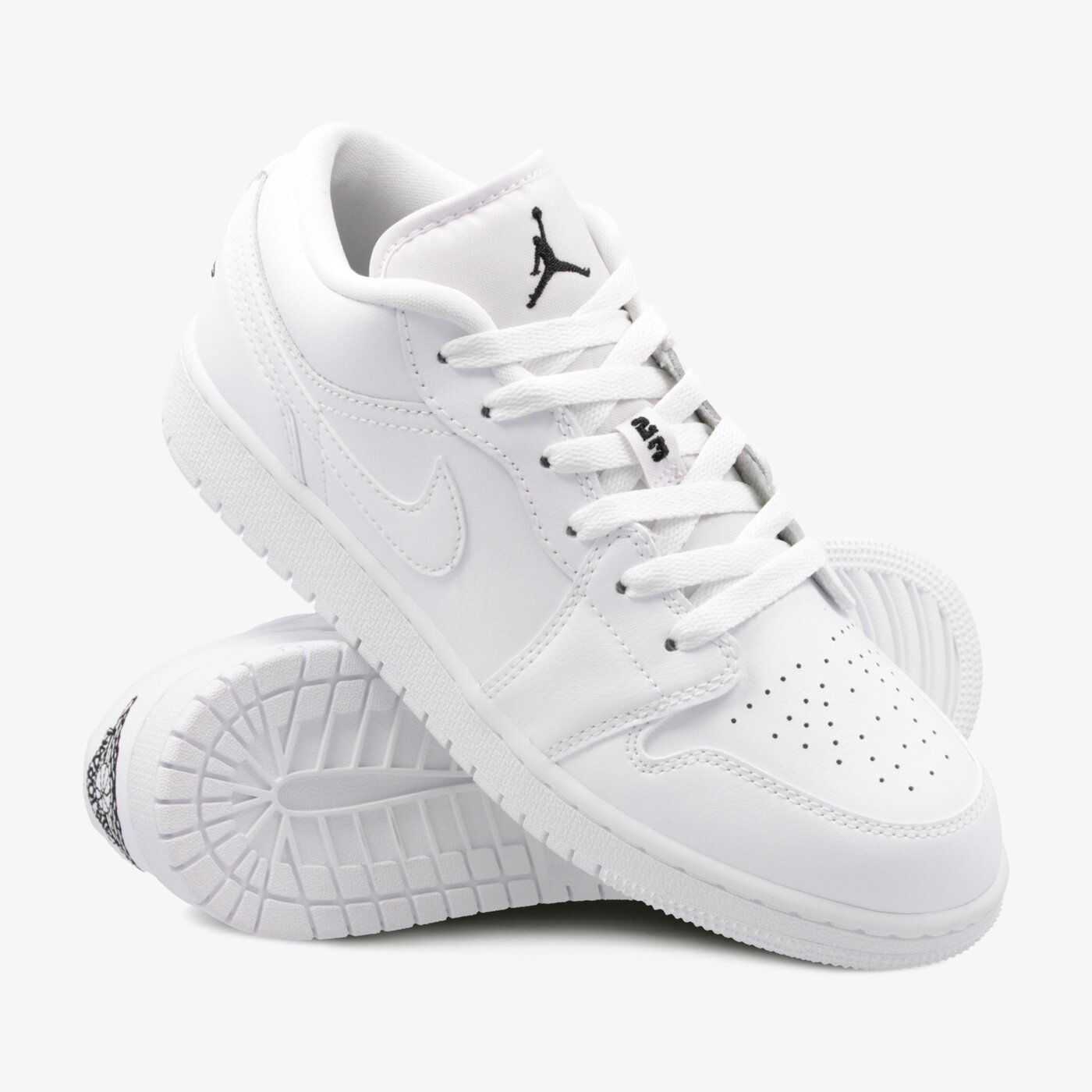 AIR JORDAN 1 LOW (GS) 553560-101 BALTA 75,00 EUR | Kedai | e ...