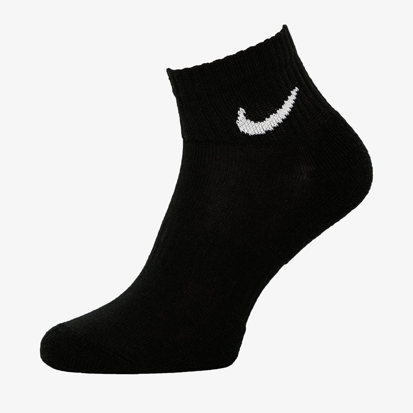NIKE 3 PACK CUSHIONED QUARTER SOCKS SX7667-010 JUODA 10,00 EUR ...