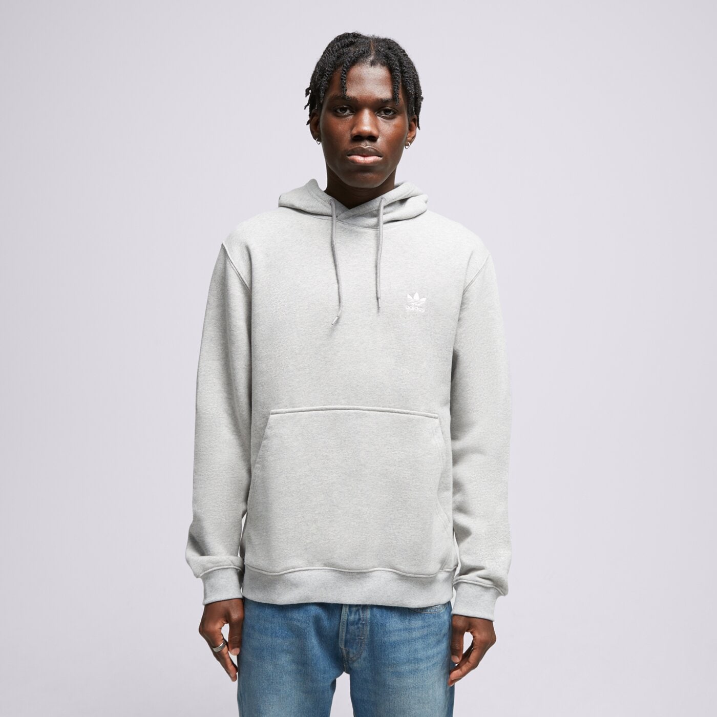 ADIDAS DŽEMPERIS SU GOBTUVU ESSENTIAL HOODY IM4525 PILKA 60,00 EUR ...