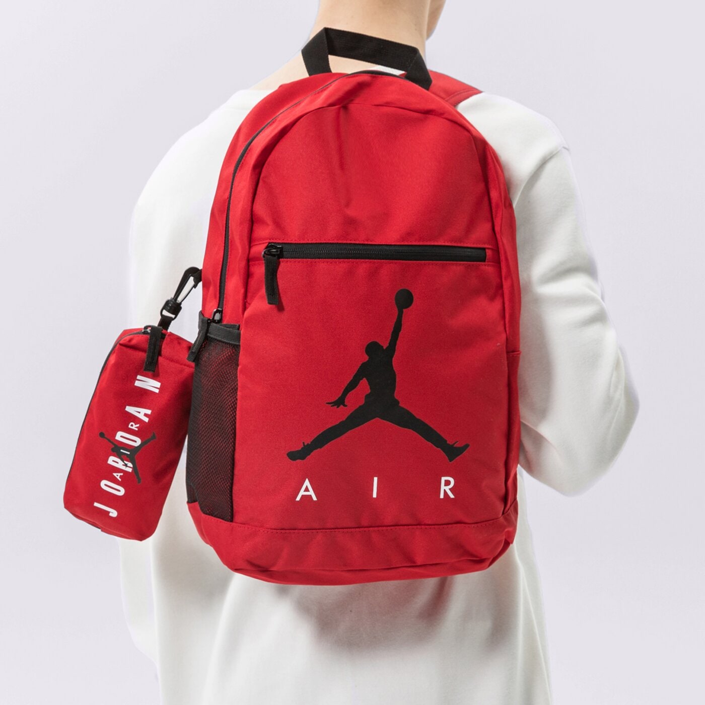 JORDAN PENCIL CASE BACKPACK 9B0503-R78 RAUDONA 24,00 EUR | Kuprinės | e ...