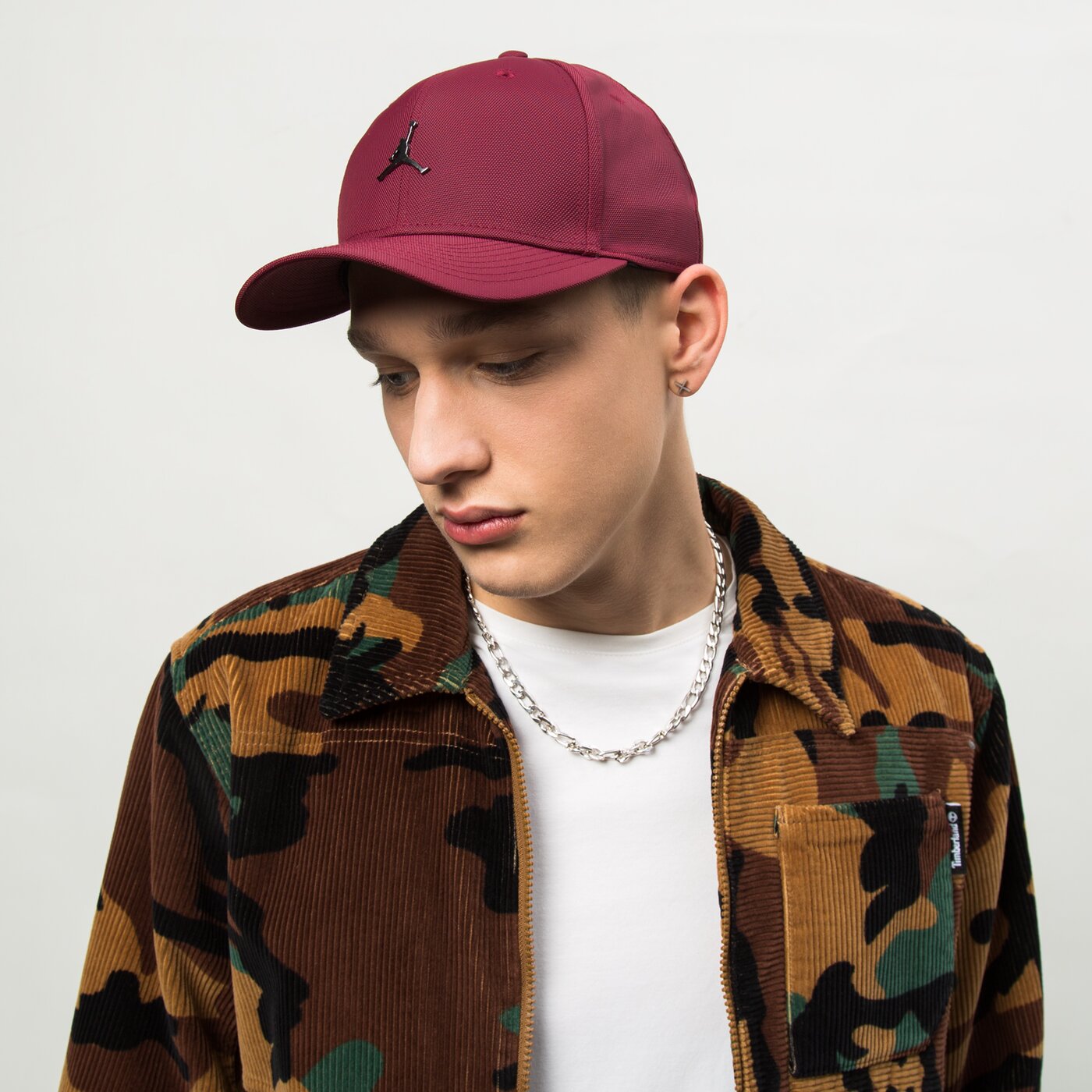 JORDAN KEPURĖ JORDAN JUMPMAN CLASSIC99 METAL CW6410-680 TAMSIAI RAUDONA ...