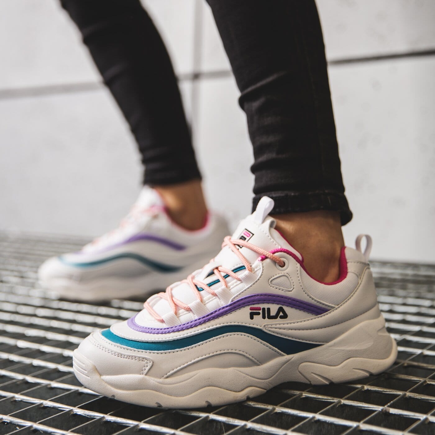 FILA RAY LOW WMN 101056203A BALTA 70,00 EUR | Kedai | e. parduotuvėje ...