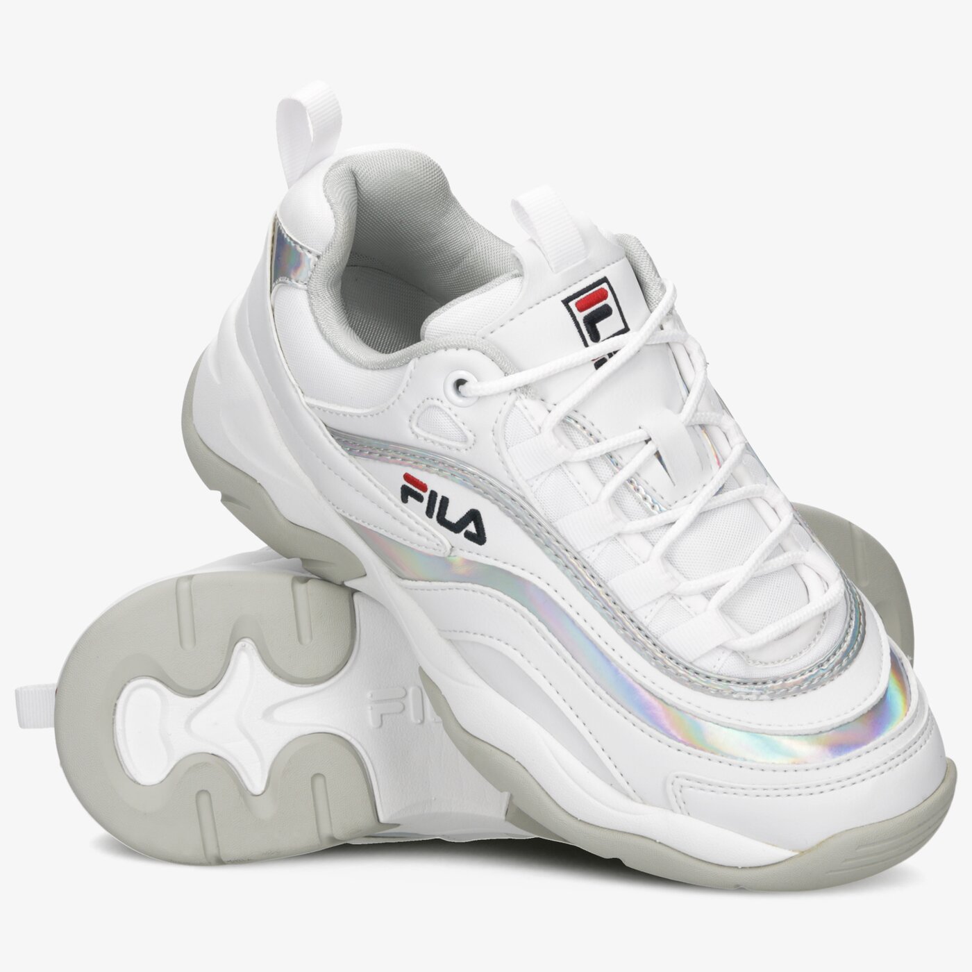 FILA RAY M LOW WMN 101076300K BALTA 59,99 EUR | Kedai | e. parduotuvėje ...