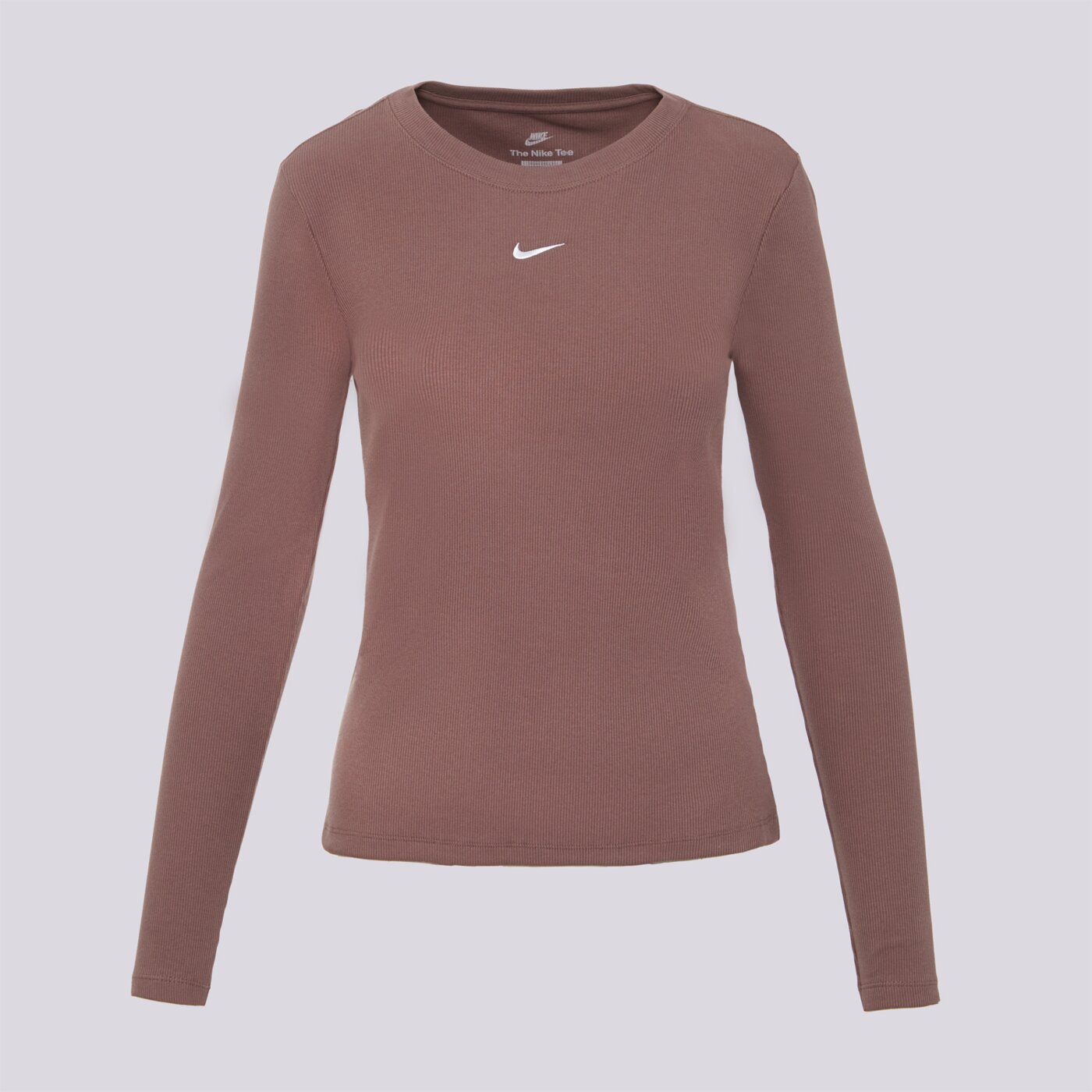 NIKE MARŠKINĖLIAI LS TEE RIB TIGHT W NSW IH7691-502 RUDA 35,00 EUR ...