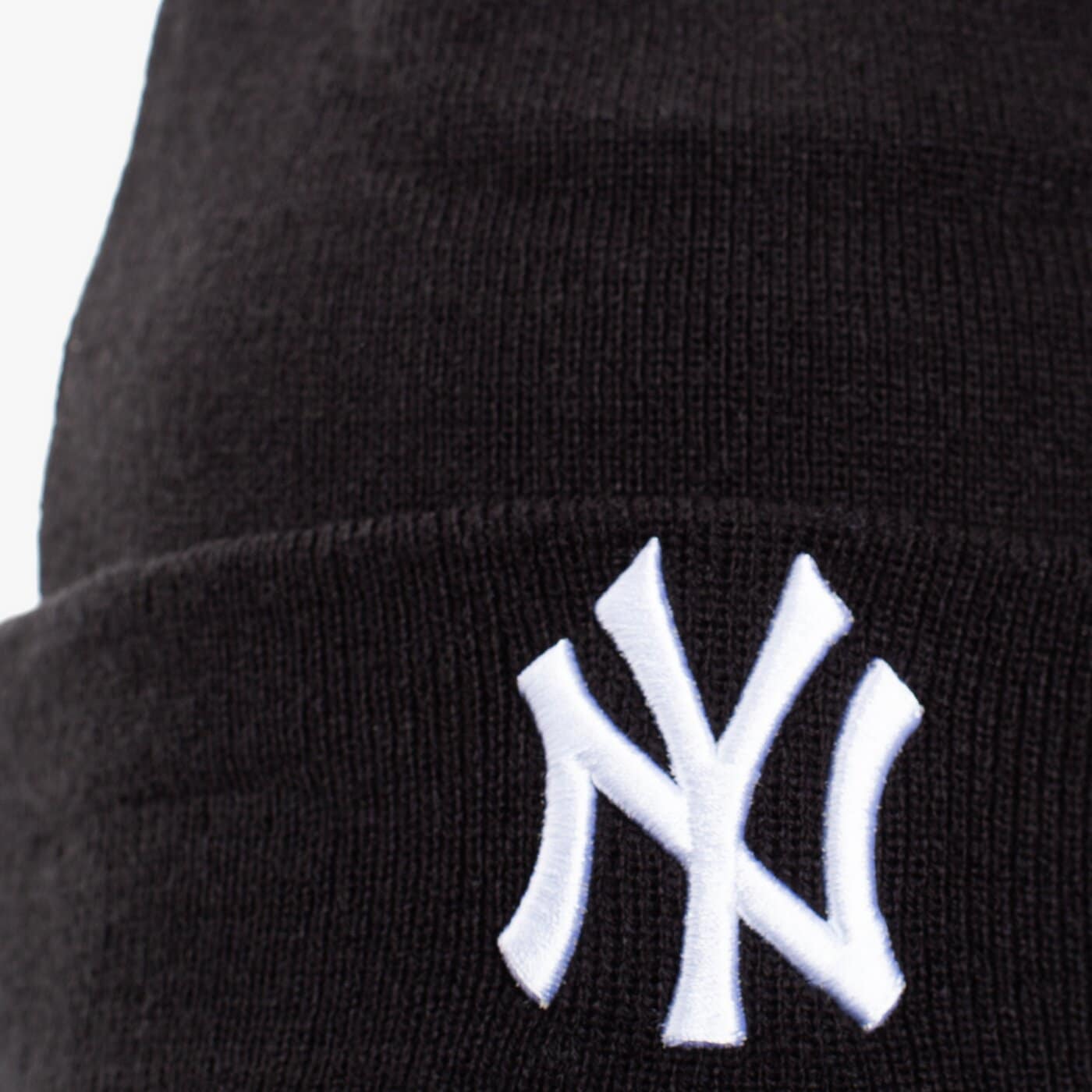 NEW ERA KEPURĖ ŽIEMINĖ MLB CUFF KNIT NYY BLK NEW YORK YANKE 12122728 ...