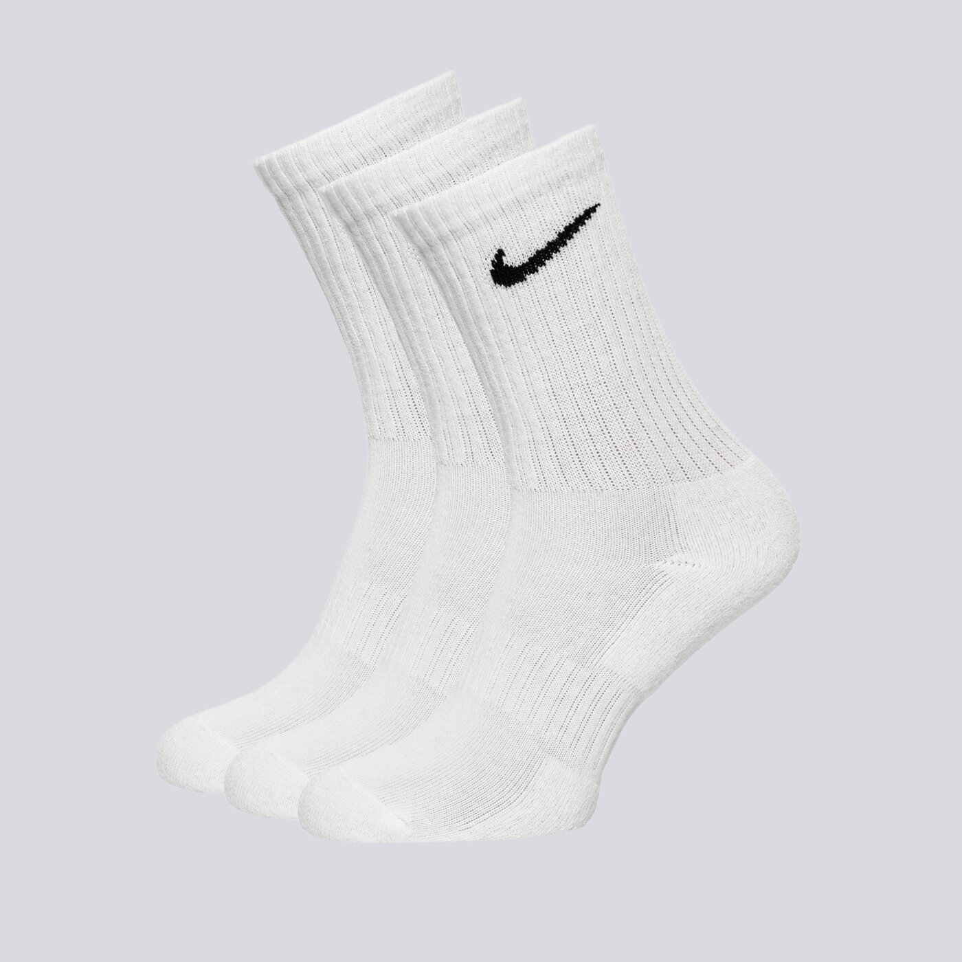 NIKE 3-PACK CUSHIONED CREW SOCKS SX7664-100 BALTA 15,00 EUR | Kojinės ...