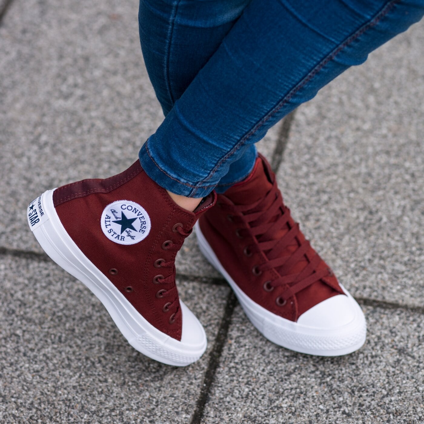CONVERSE CHUCK TAYLOR II 150144C TAMSIAI RAUDONA 49,99 EUR | Kedai | e ...