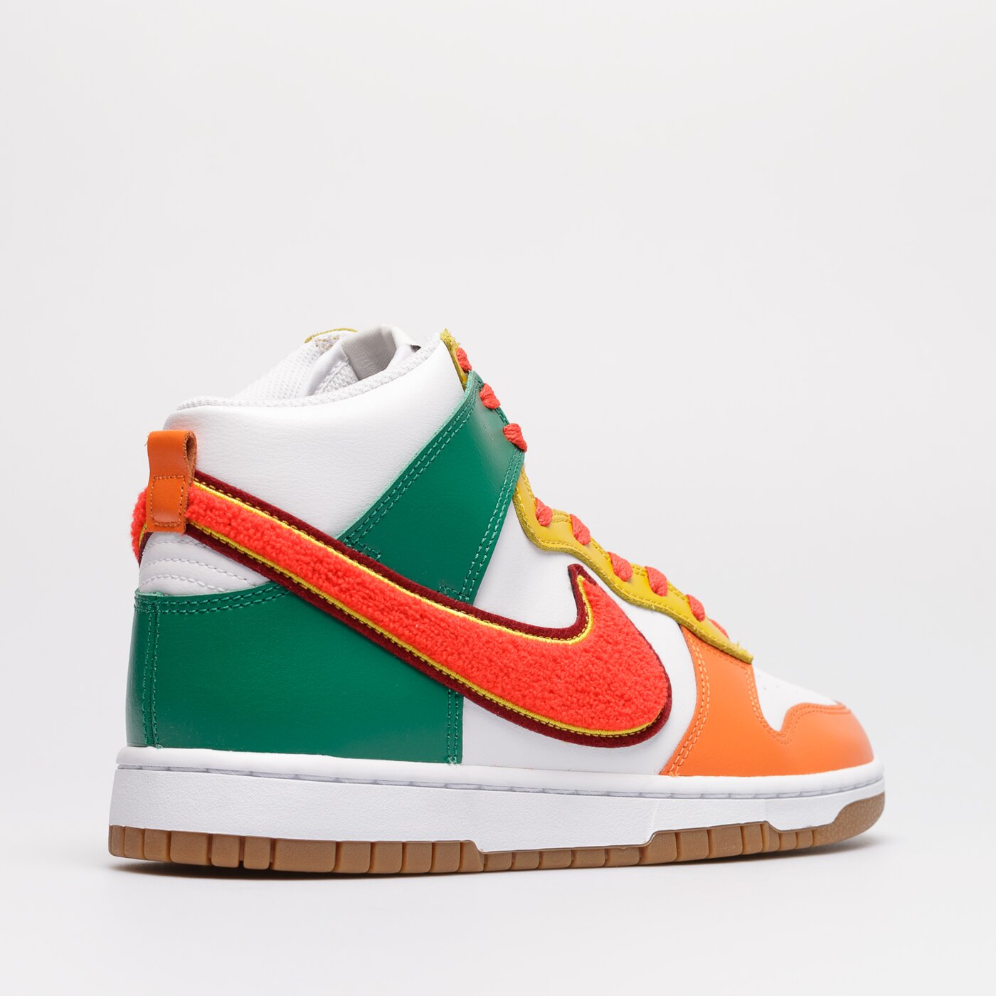NIKE DUNK HI RETRO SWOOSH DR8805-100 BALTA 90,00 EUR | Kedai | e ...