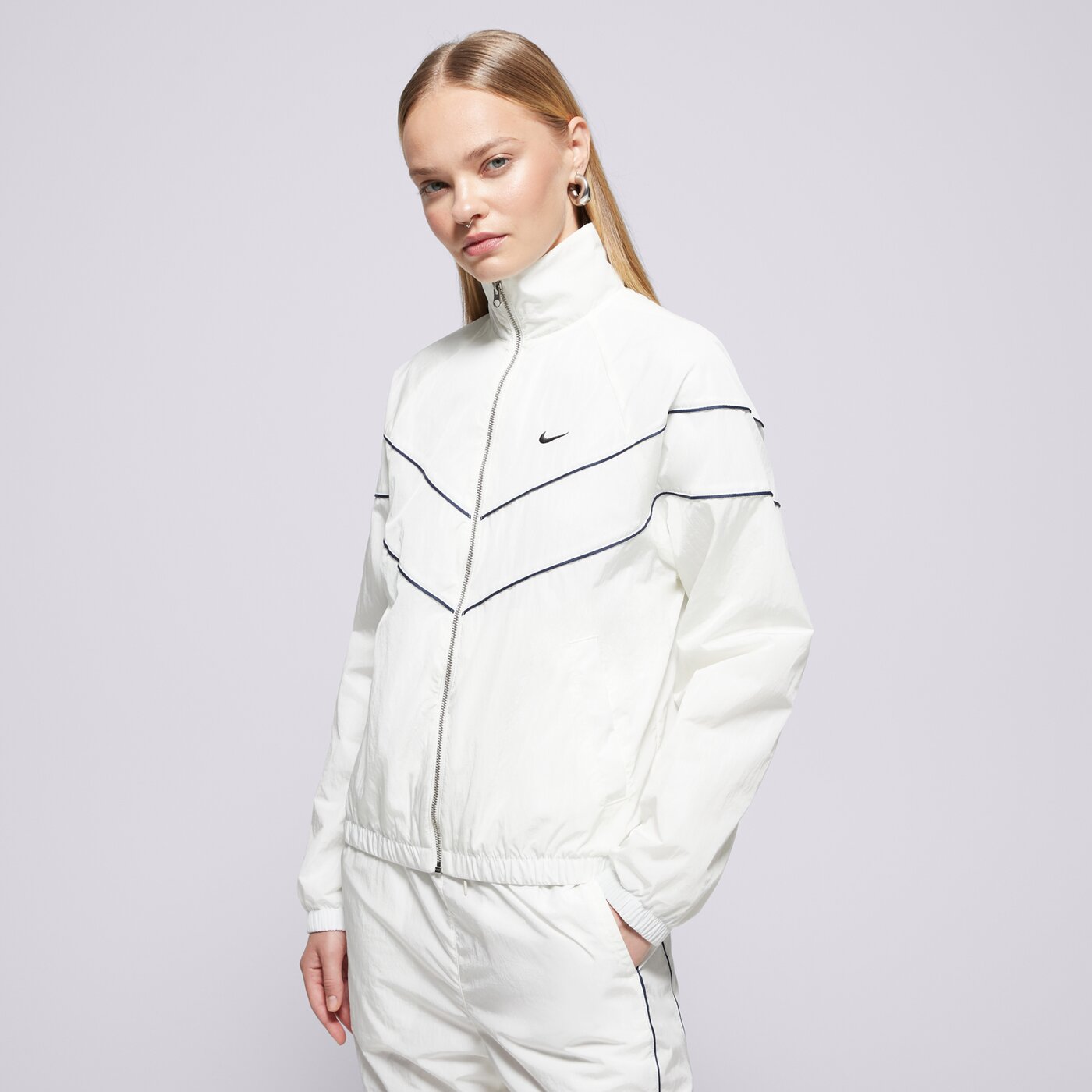 NIKE STRIUKĖ W NSW NK WR WVN UV FZ JKT FV6304-135 kremowy 89,00 EUR ...