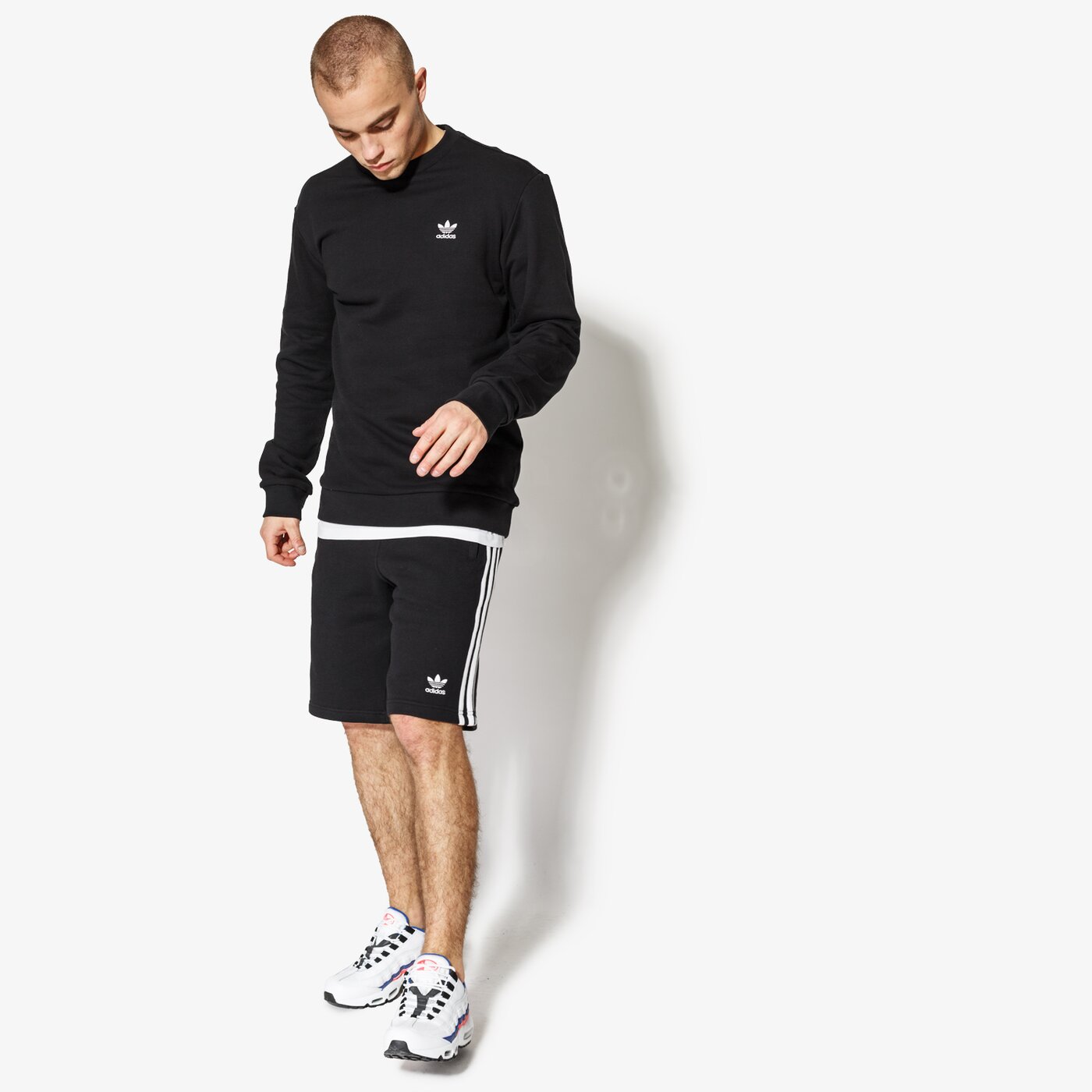 ADIDAS ŠORTAI 3-STRIPES SHORT | CW2980 | JUODA | 34,99 € | Šortai ...