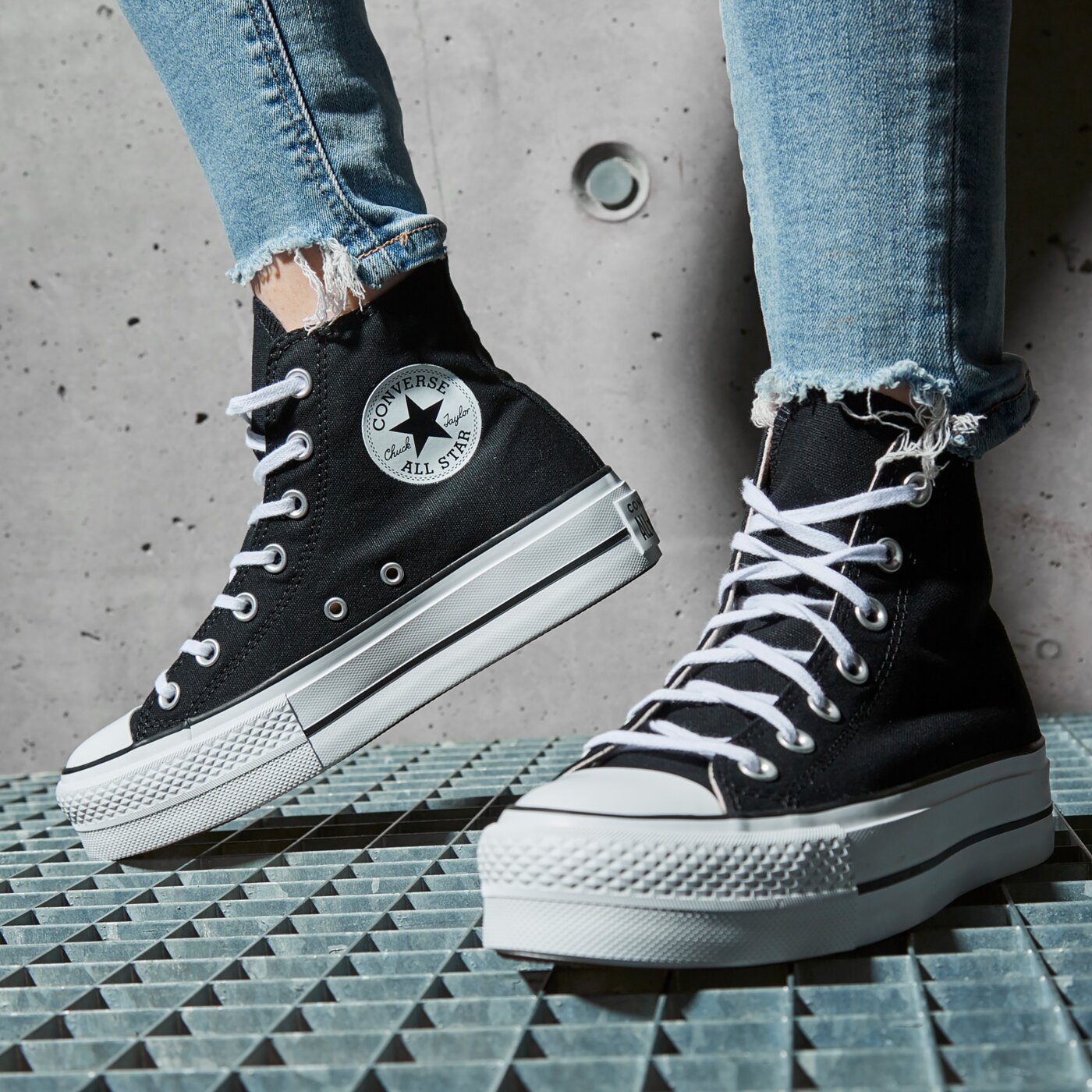 Converse Chuck Taylor All Star Lift moteriški juodi 560845C | Sizeer.lt