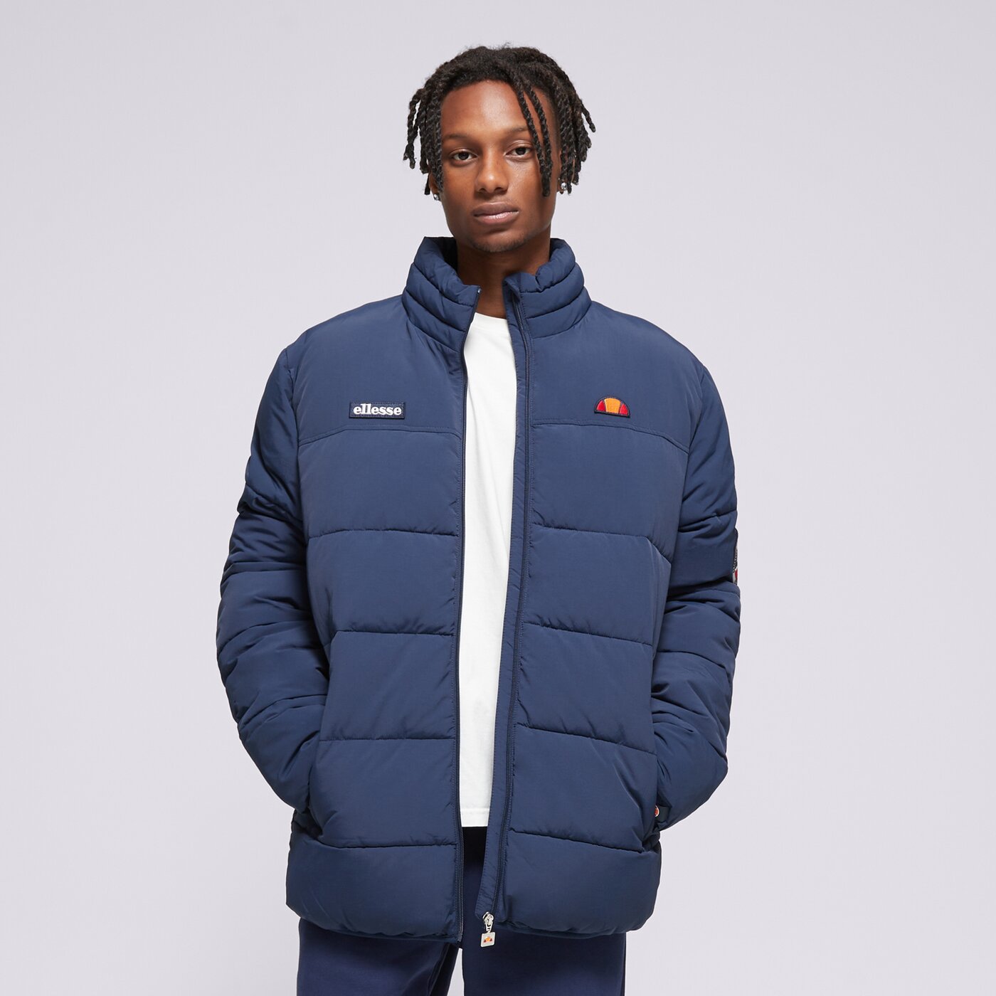 ELLESSE STRIUKĖ PŪKINĖ NEBULA PADDED JACKET NAVY SHR12789429 TAMSIAI ...