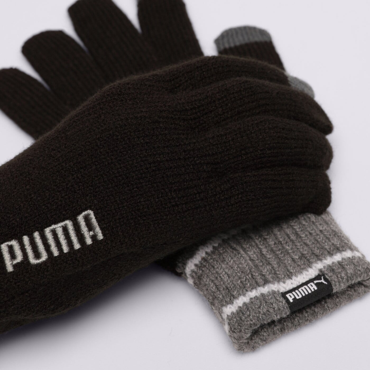 PUMA PIRŠTINĖS PUMA KNIT GLOVES 041772 01 JUODA 17,00 EUR | Pirštinės ...
