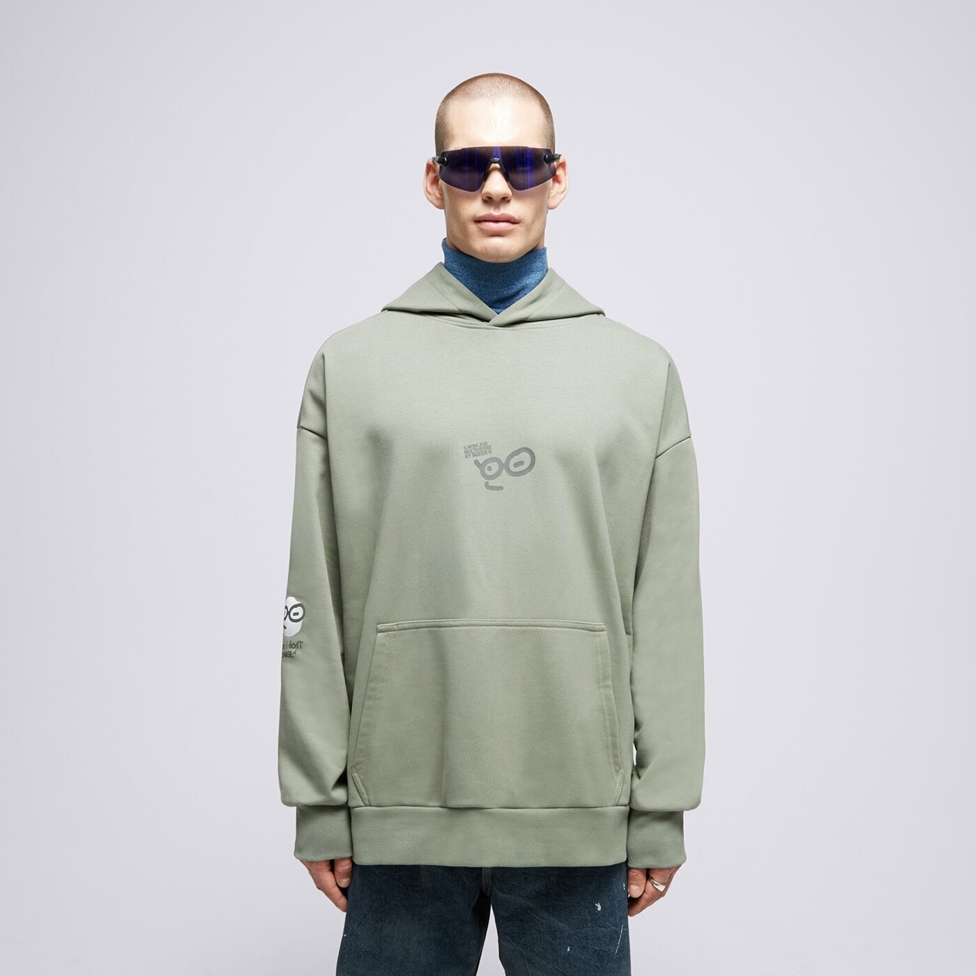 S.NOW JOB SIZEER HOODIE “POV” OLIVE SI123BLU50003 ŽALIA 59,00 EUR ...
