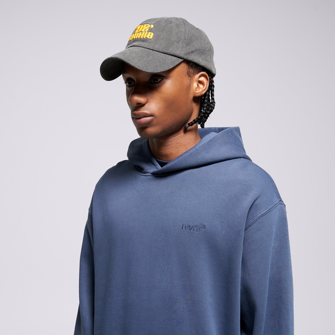 LEVI'S DŽEMPERIS SU GOBTUVU THE AUTHENTIC HOODIE BLUES A8435-0020 ...