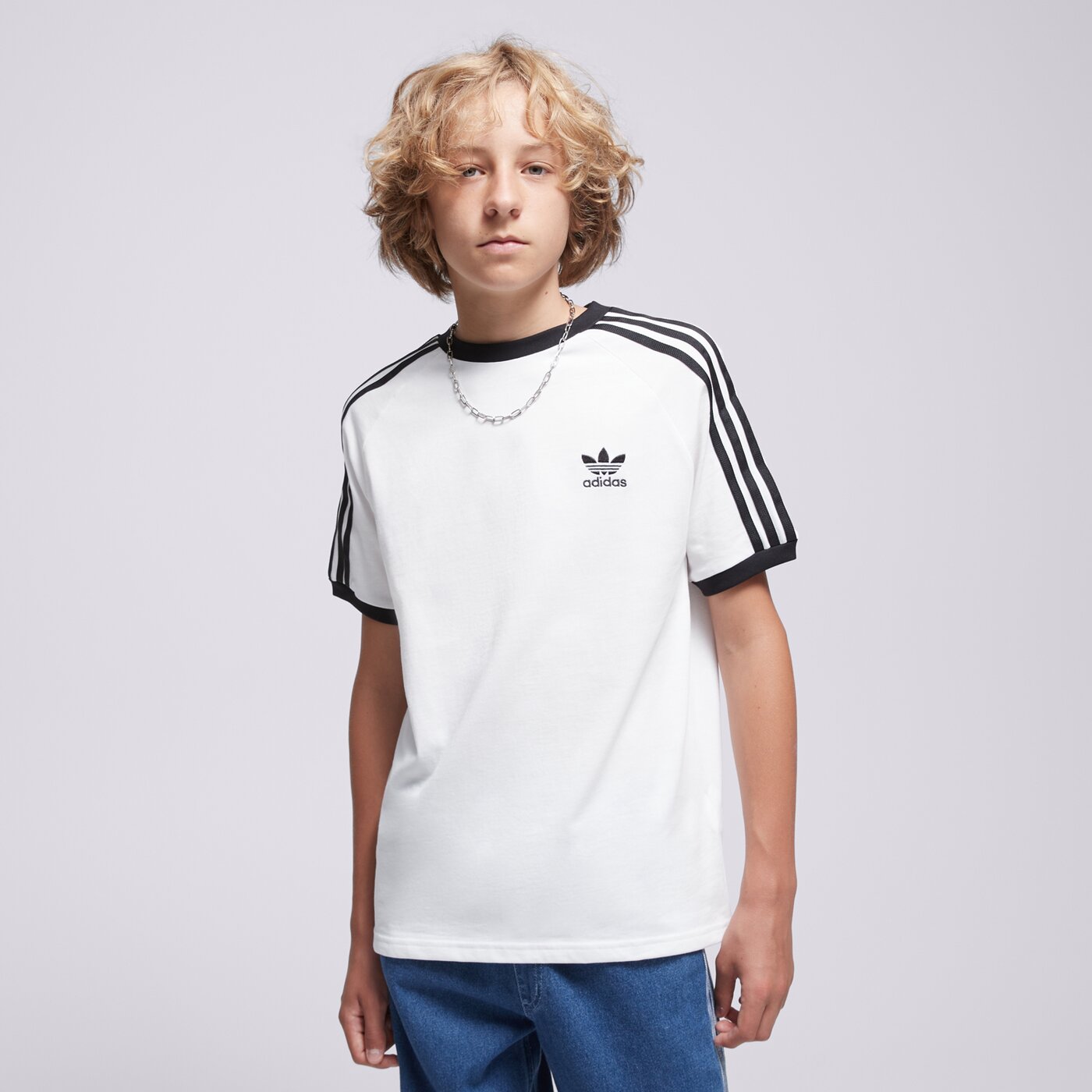 ADIDAS MARŠKINĖLIAI 3STRIPES TEE JE0515 BALTA 24,00 EUR | Marškinėliai ...