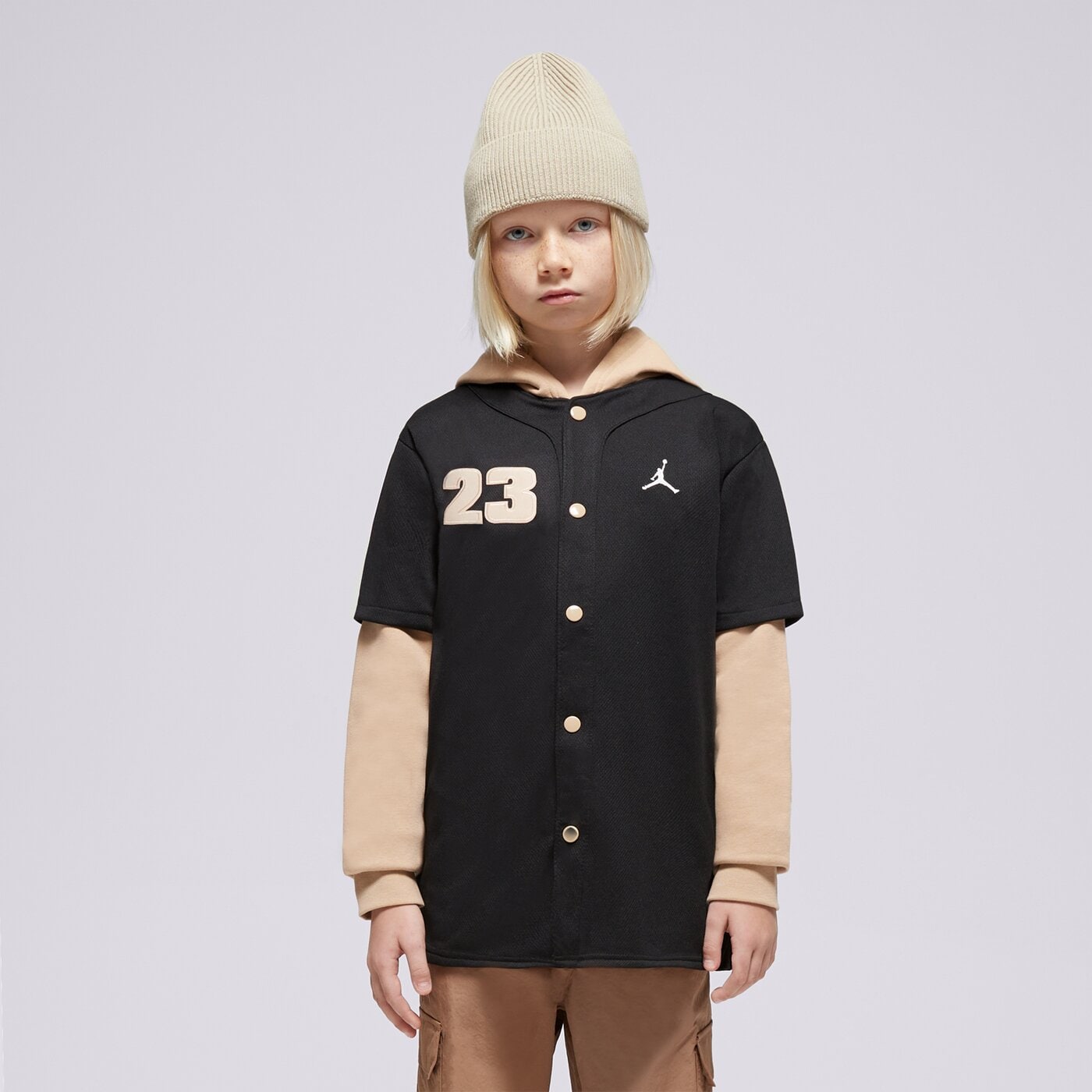 JORDAN DŽEMPERIS HOODED JUMPMAN BASEBALL P BOY 95D542-023 JUODA 44,00 ...