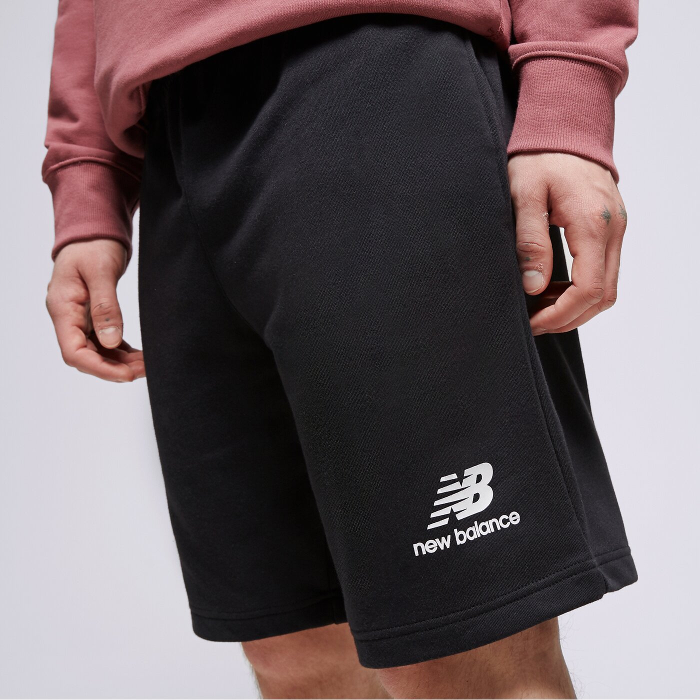 NEW BALANCE ŠORTAI NB ESSENTIALS STACKED SHORT MS31540BK JUODA 20,00 ...