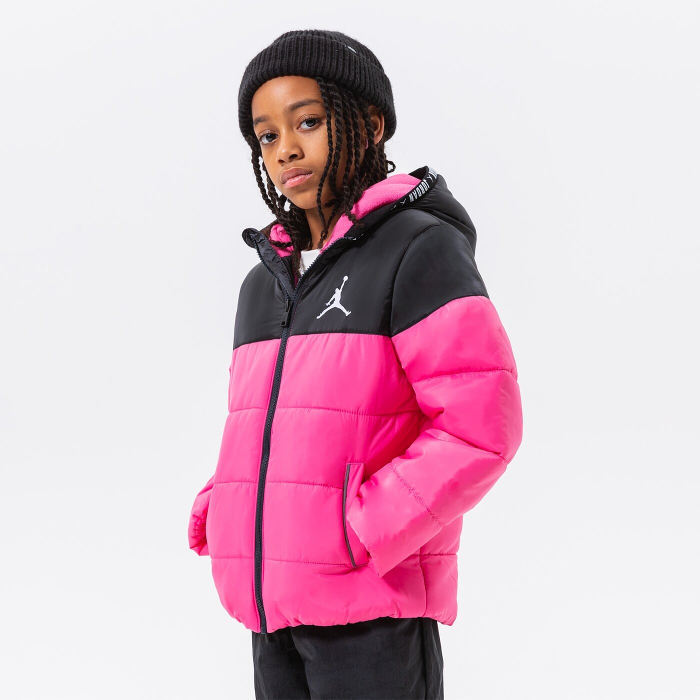 JORDAN STRIUKĖ ŽIEMINĖ BASIC POLY PUFFER GIRL 45B657-AA7 ROŽINĖ 60,00 ...