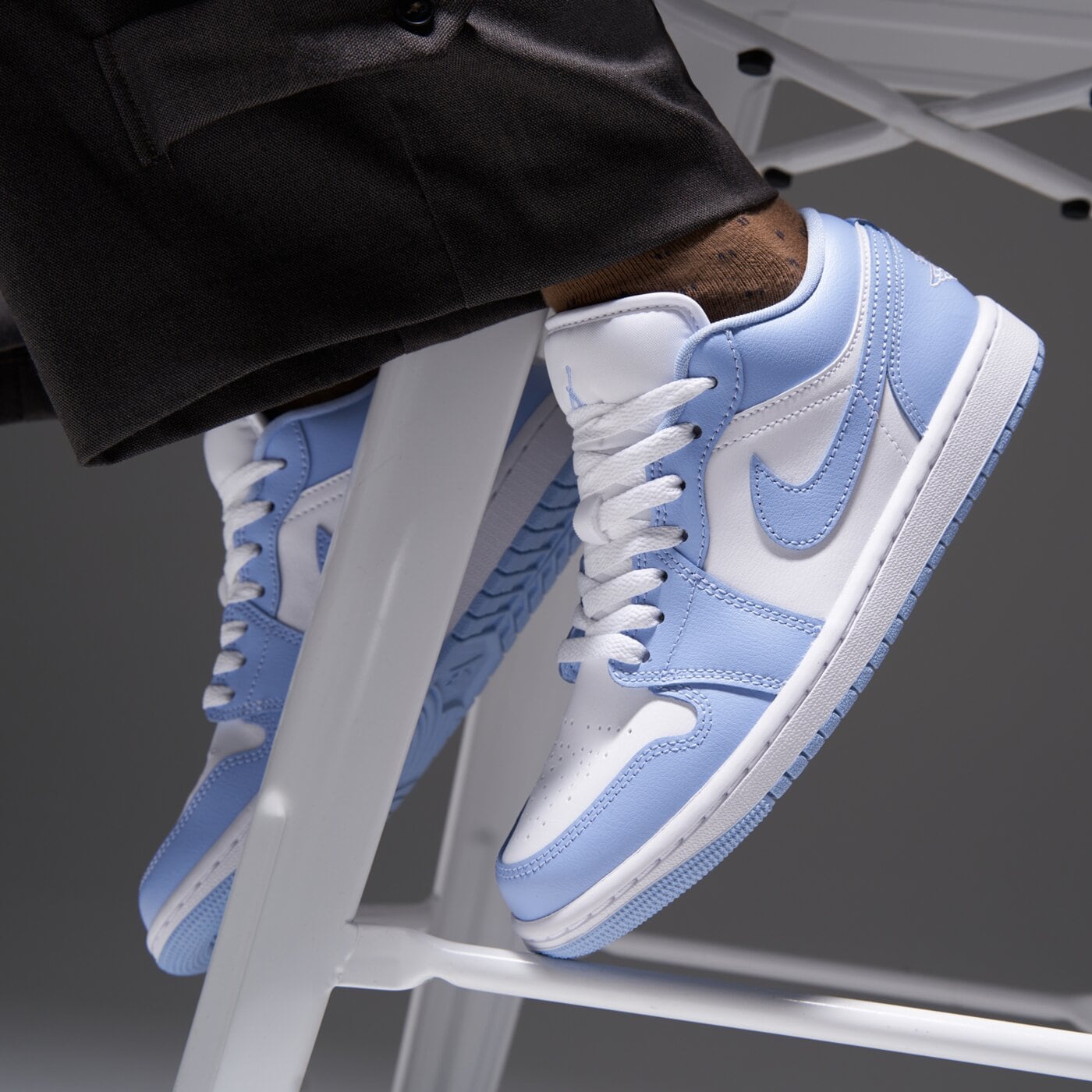 JORDAN AIR 1 LOW DC0774-142 BALTA 94,00 EUR | Kedai | e. parduotuvėje ...