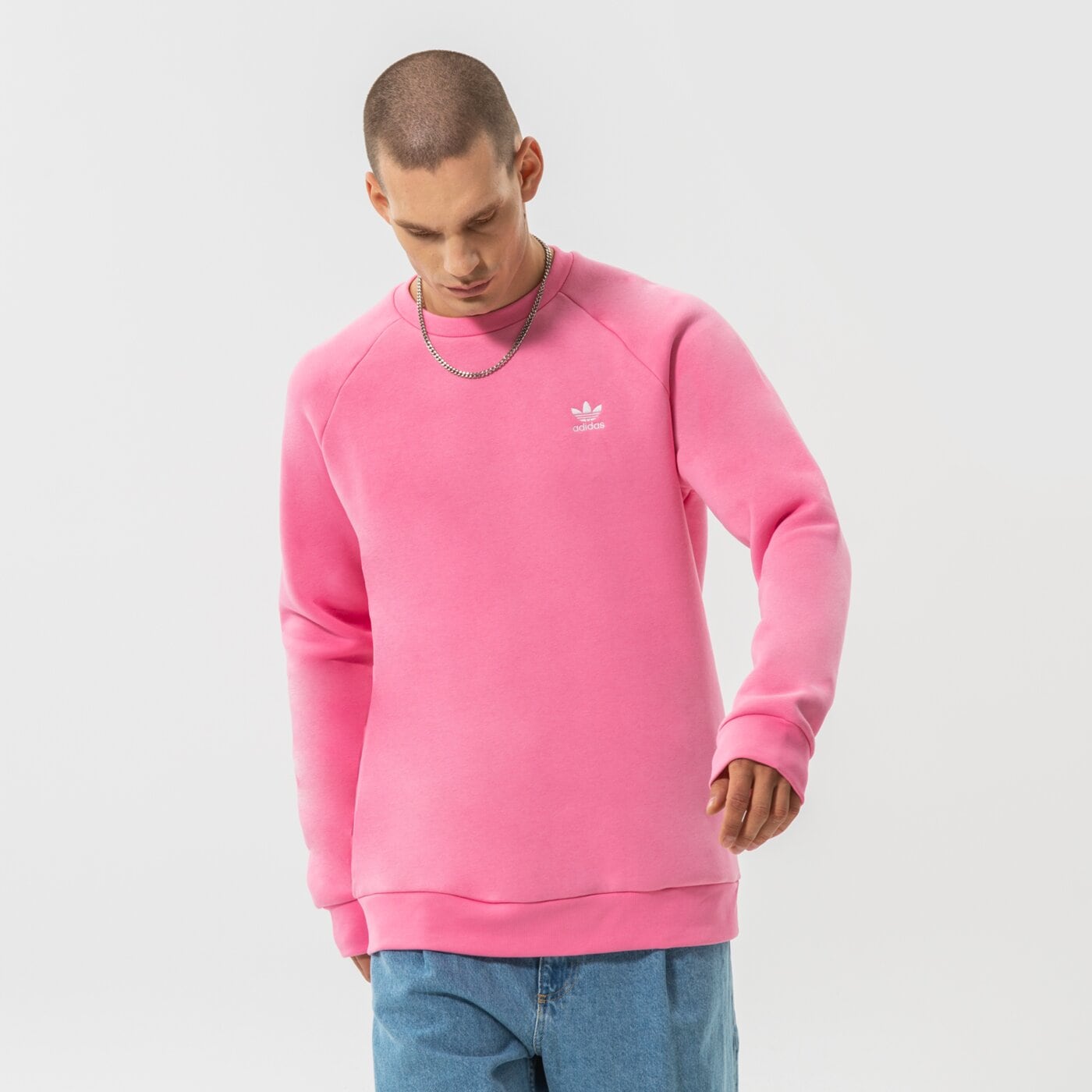 ADIDAS DŽEMPERIS ESSENTIAL CREW HJ7989 ROŽINĖ 45,00 EUR | Džemperiai ...