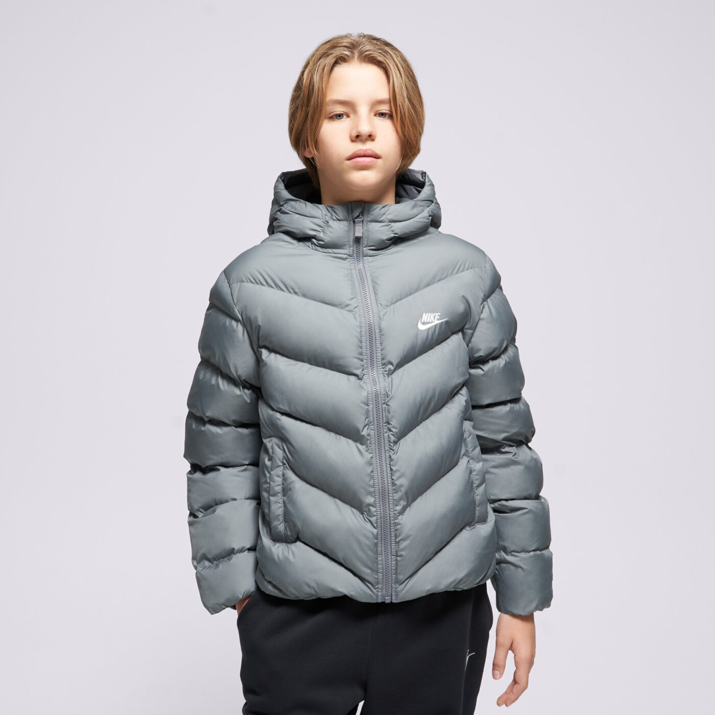 NIKE STRIUKĖ PŪKINĖ K NSW TF ADP PUFFER BOY HQ4976-084 PILKA 74,00 EUR ...