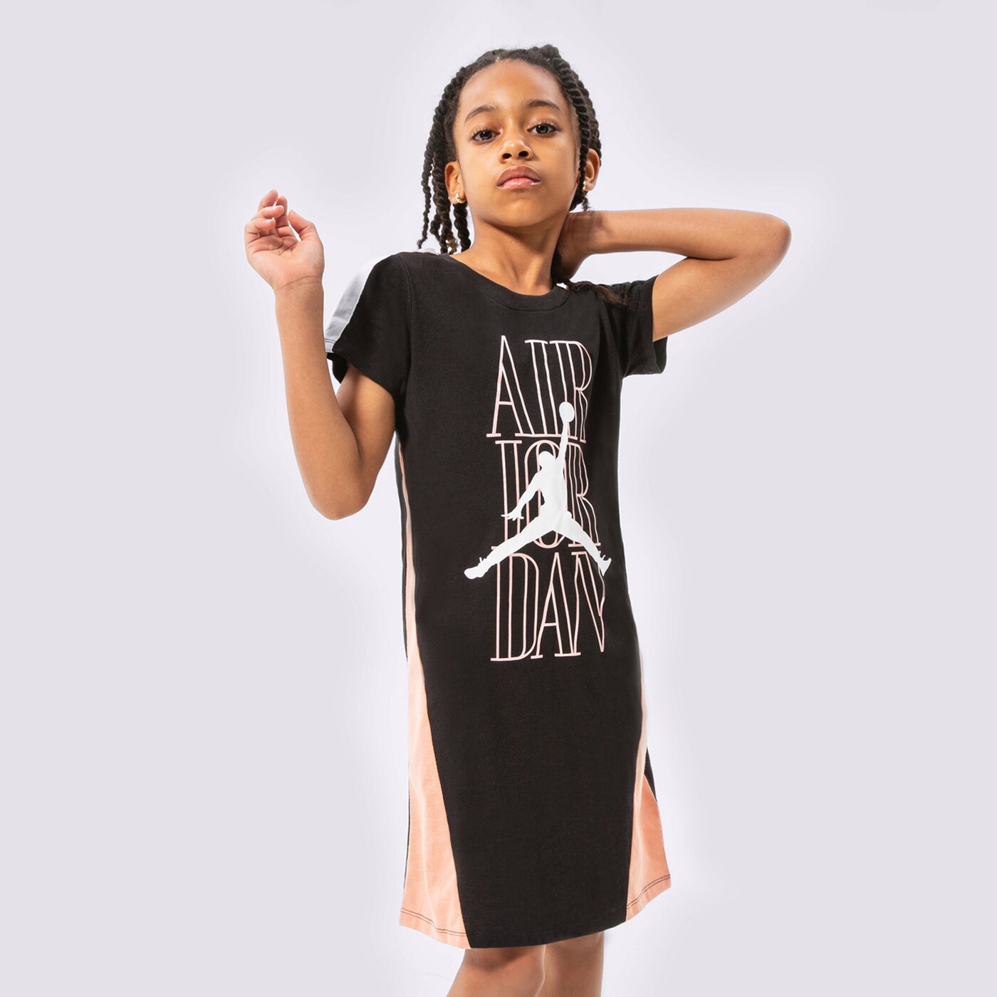 JORDAN SUKNELĖ PINK SATIN TRENINGASS GIRL 45B514-023 JUODA 20,00 EUR ...