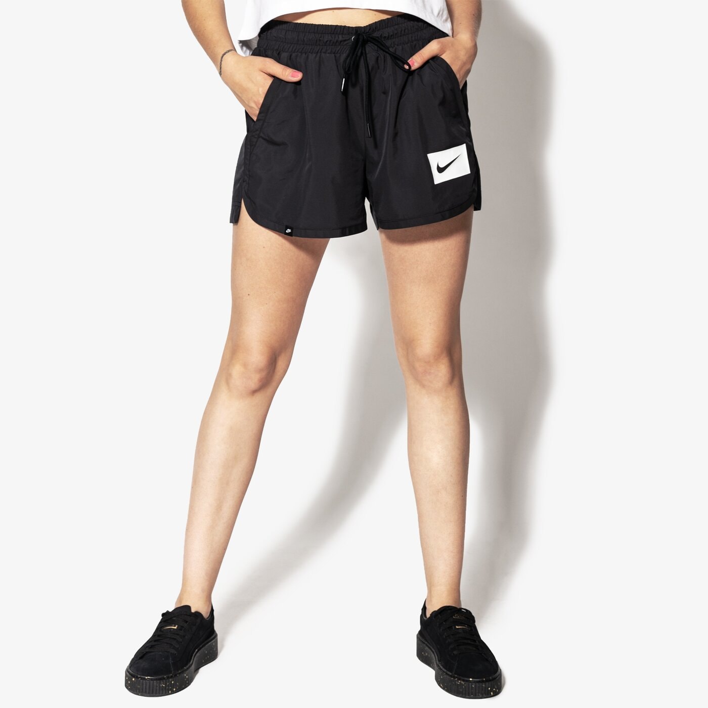 NIKE ŠORTAI W NSW SHORT SWSH MSH 892923-010 JUODA 19,99 EUR | Šortai ...