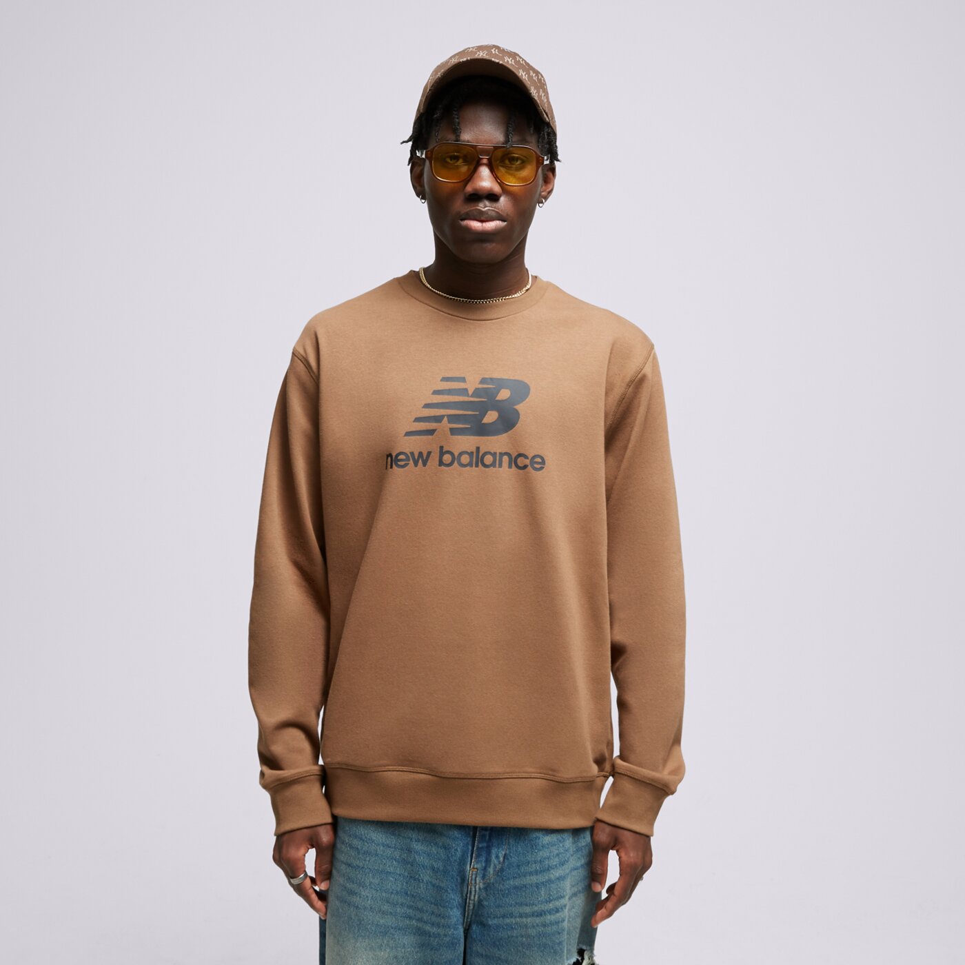 NEW BALANCE DŽEMPERIS ESSENTIALS STACKED LOGO MT31538DHE RUDA 35,00 EUR ...