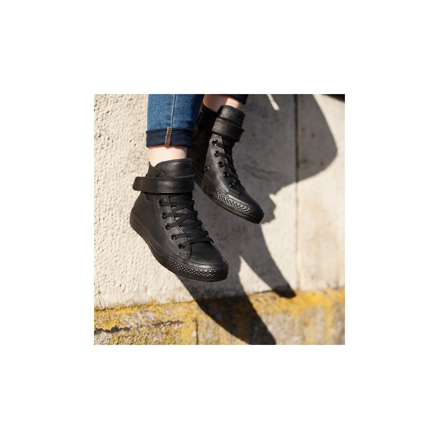 CONVERSE CHUCK TAYLOR ALL STAR BREA LEATHER 549583C JUODA 99,95 EUR ...