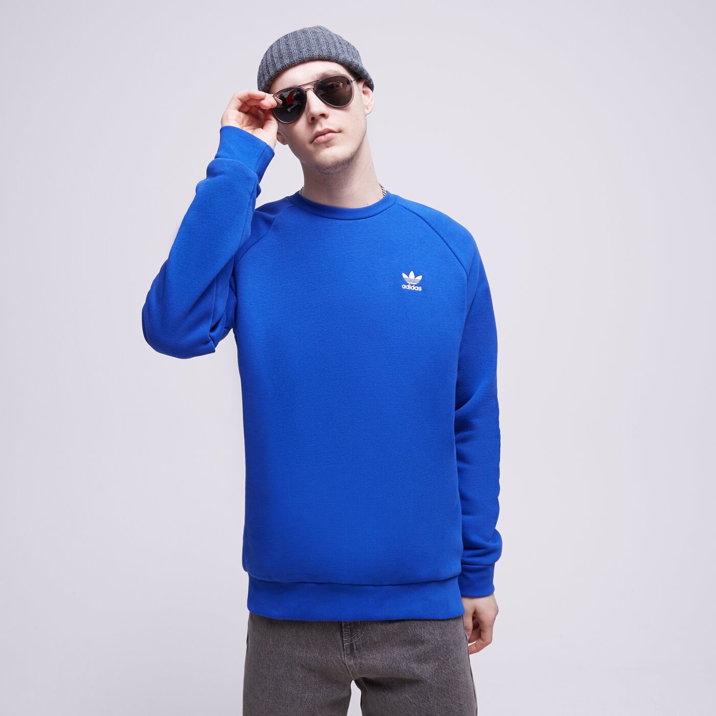 ADIDAS DŽEMPERIS ESSENTIAL CREW IA4825 MELYNA 23,00 EUR | Džemperiai ...