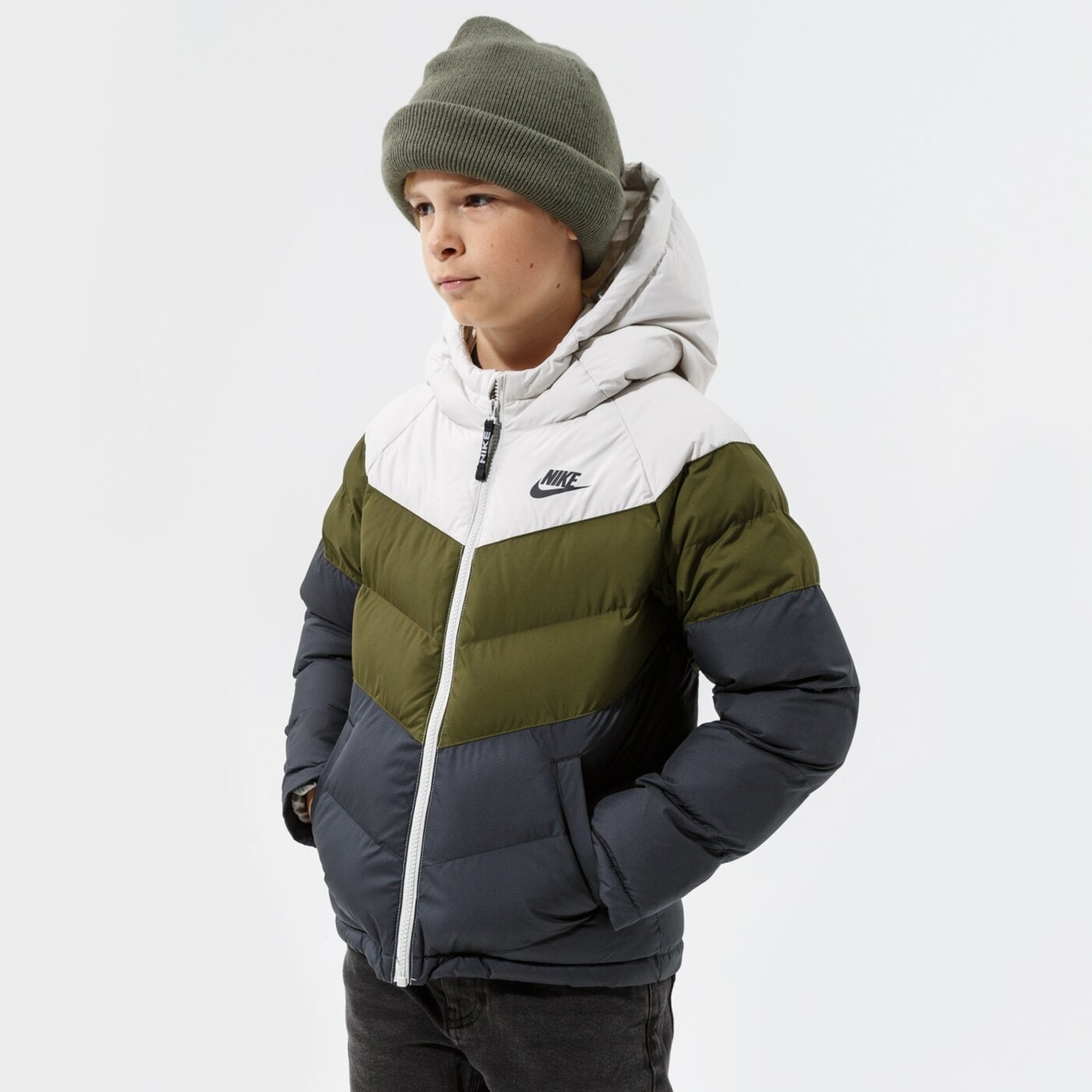 NIKE STRIUKĖ ŽIEMINĖ NIKE SPORTSWEAR U CU9157-073 RUSVAI ŽALSVA 67,99 ...