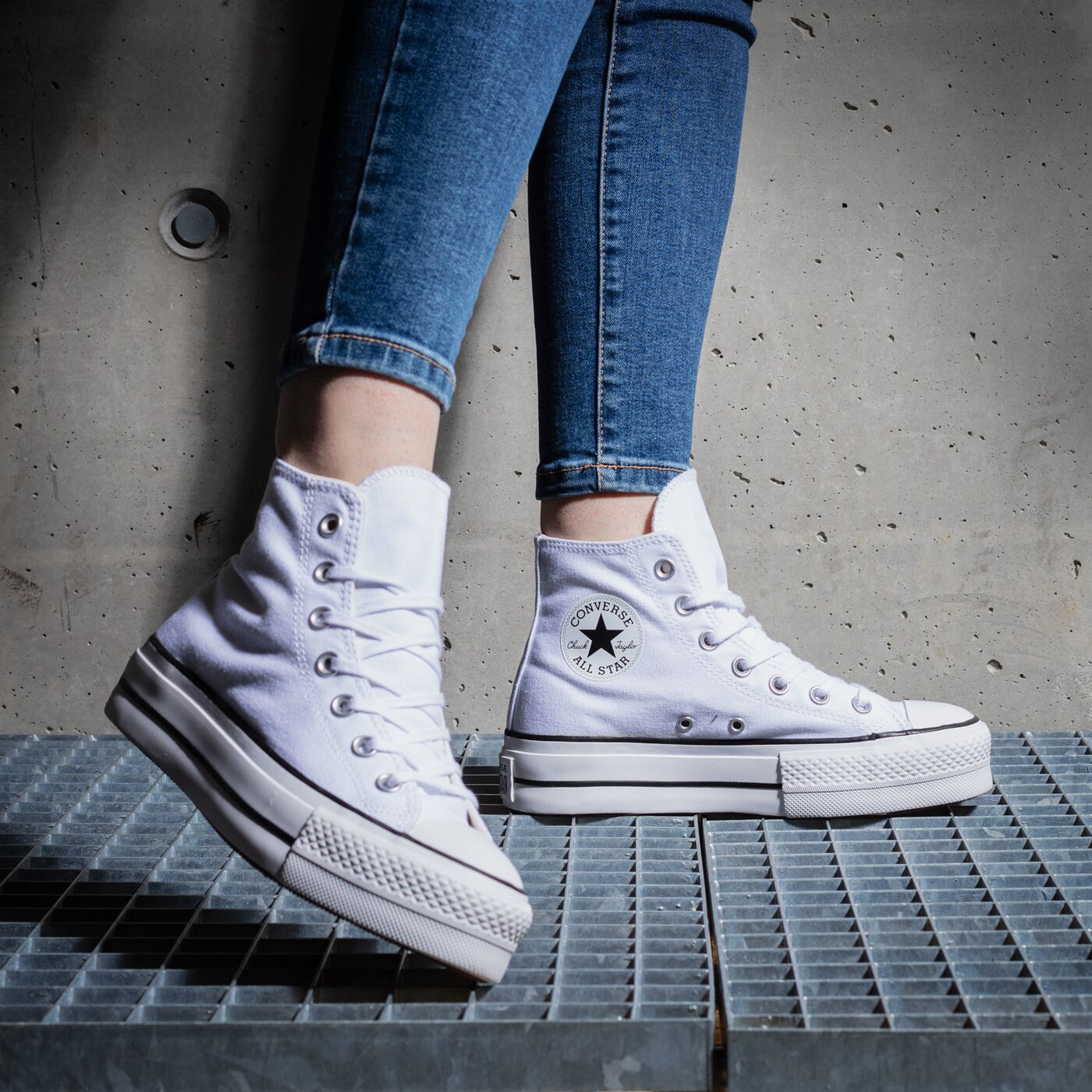 CONVERSE ALL STAR LIFT HIGH PLATFORM 560846C BALTA 49,00 EUR | Kedai ...